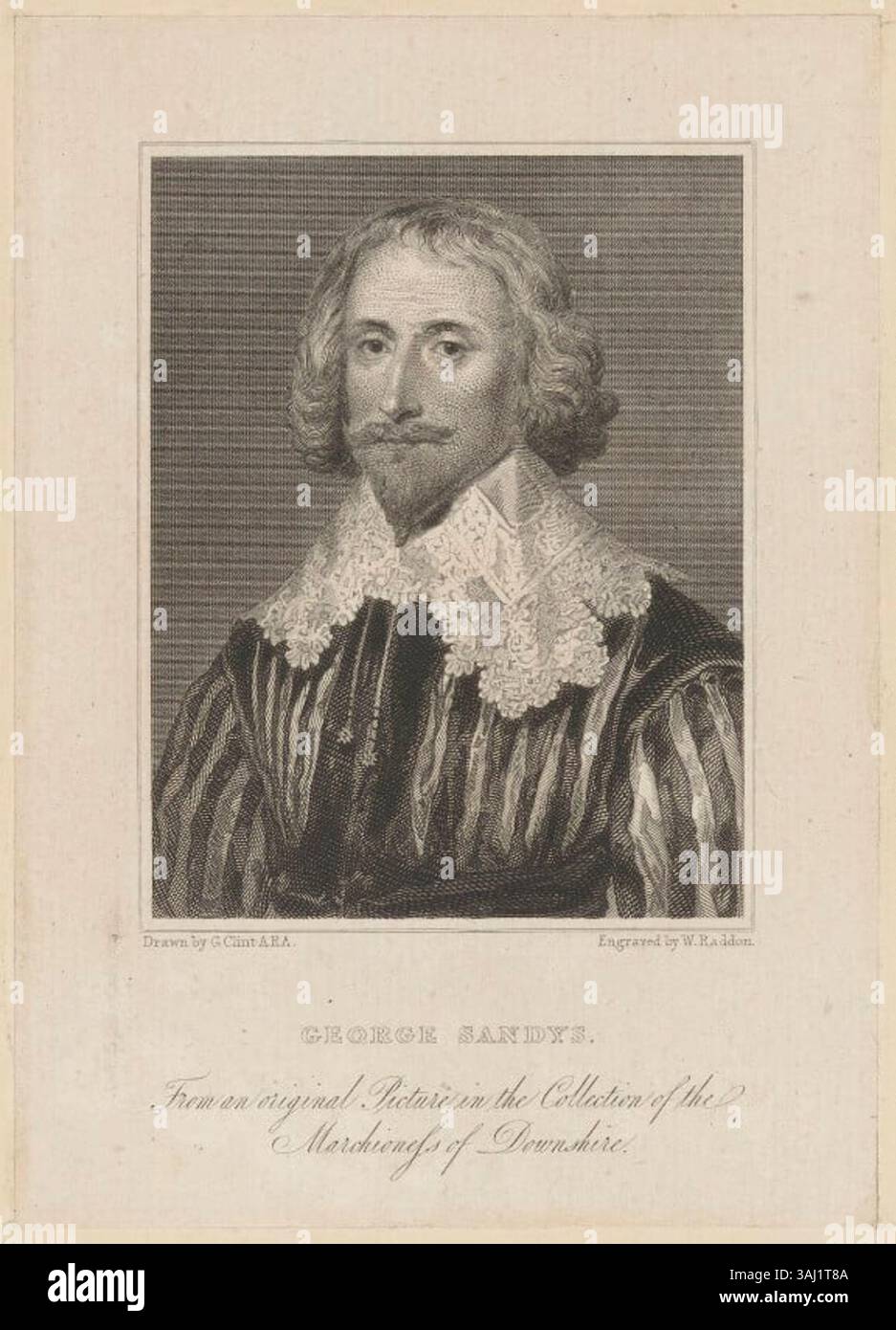 This line engraving, created in 1824 by William Raddon after George ...