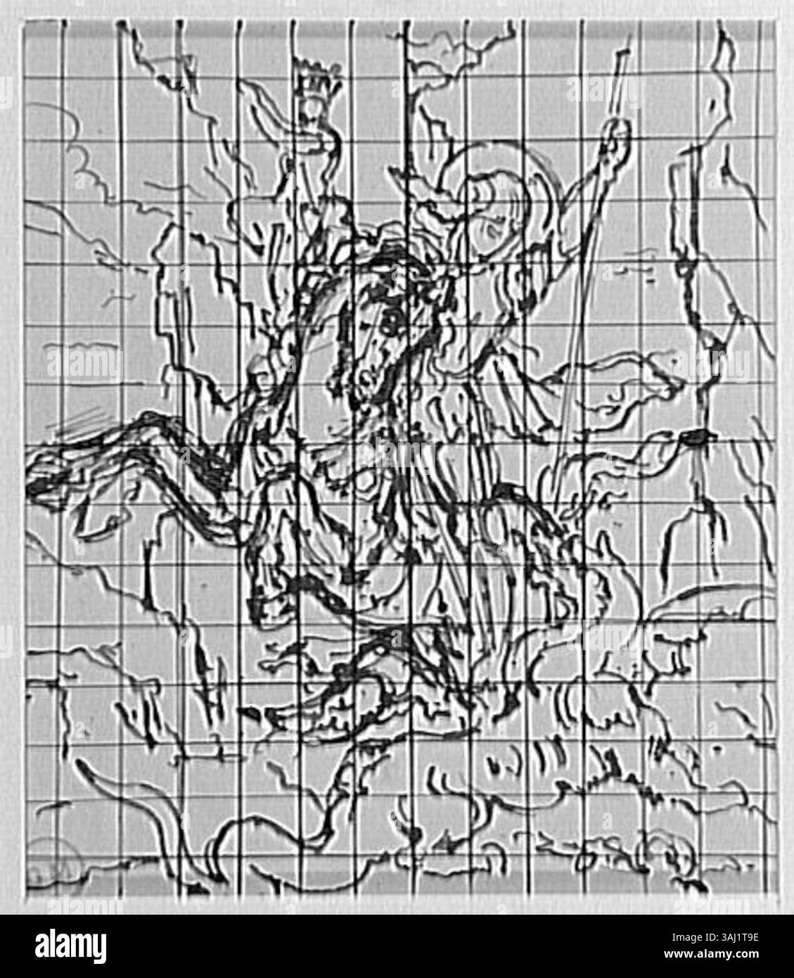 'Saint Georges' depicts the legendary Christian knight Saint George ...