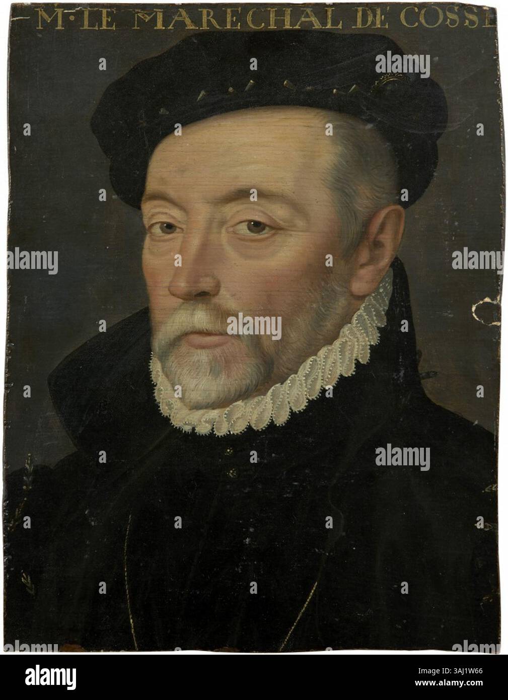 This 16th-century French portrait of Artus de Cossé-Brissac, Marshal of Cossé, is attributed to ...