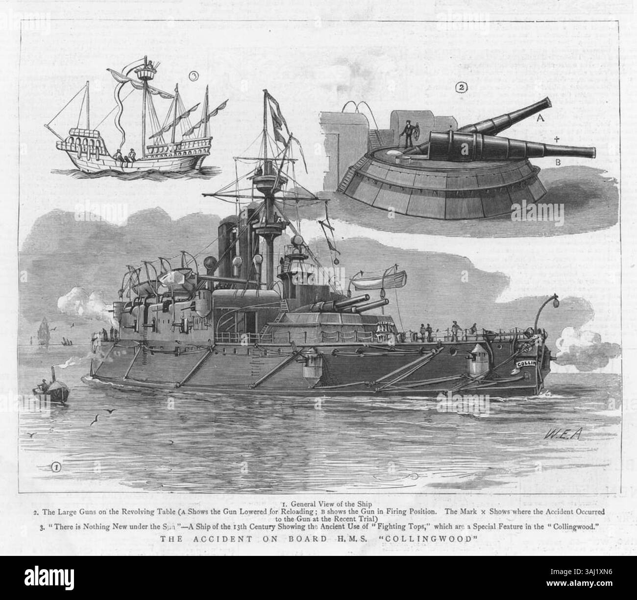 This wood engraving, created by William Edward Atkins in 1886 ...