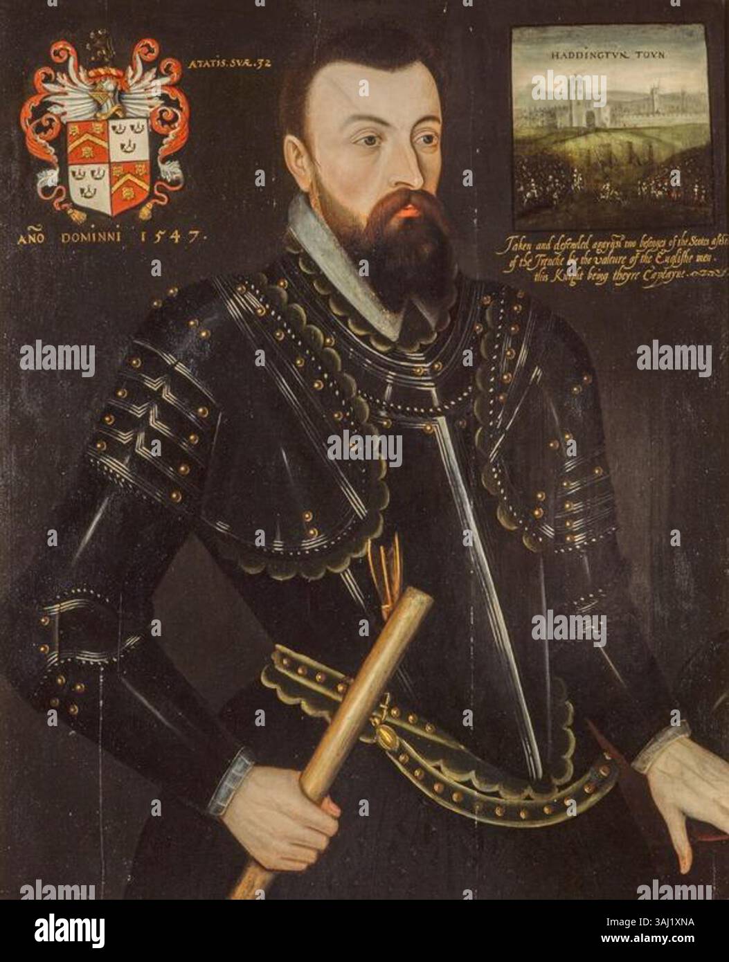 This portrait of Sir James Wilsford, an English commander at the 1547 ...