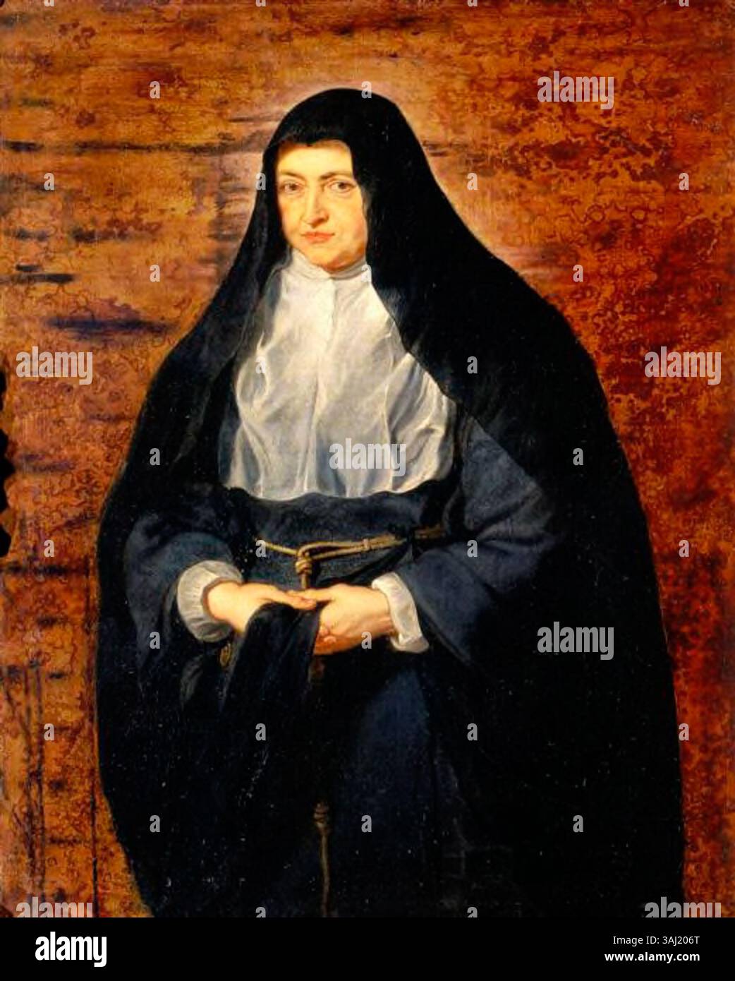 Portrait of Infanta Isabella Clara Eugenia of Spain, depicted as a nun ...