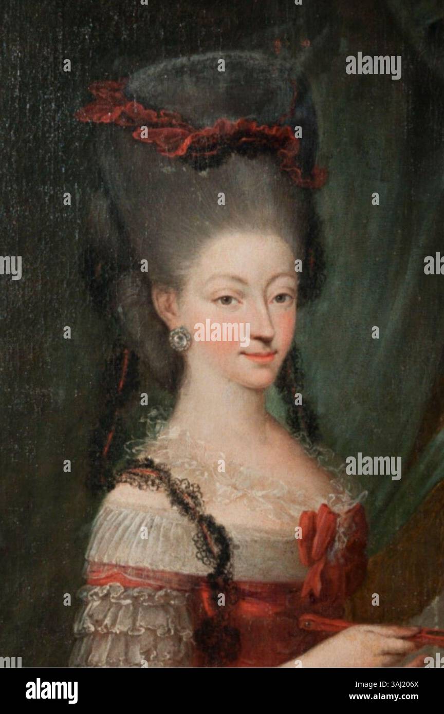 18th-century portrait of Maria Anna of Savoy, Duchess of Chablais ...