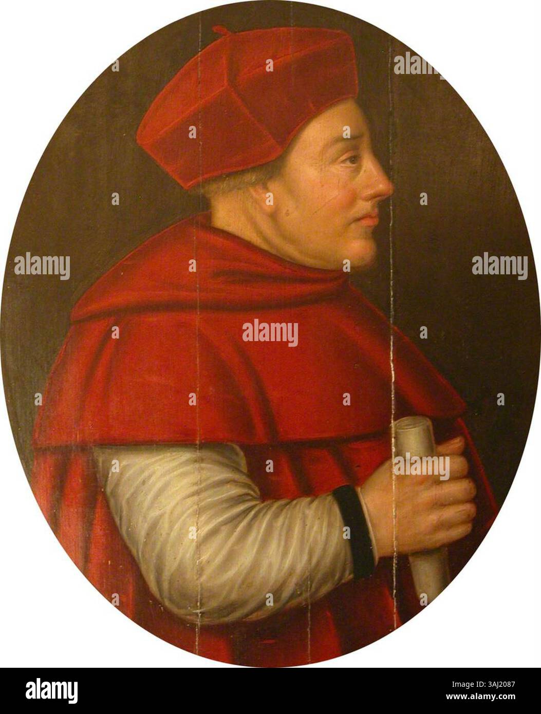 This portrait, painted between 1600 and 1629, depicts Cardinal Thomas ...