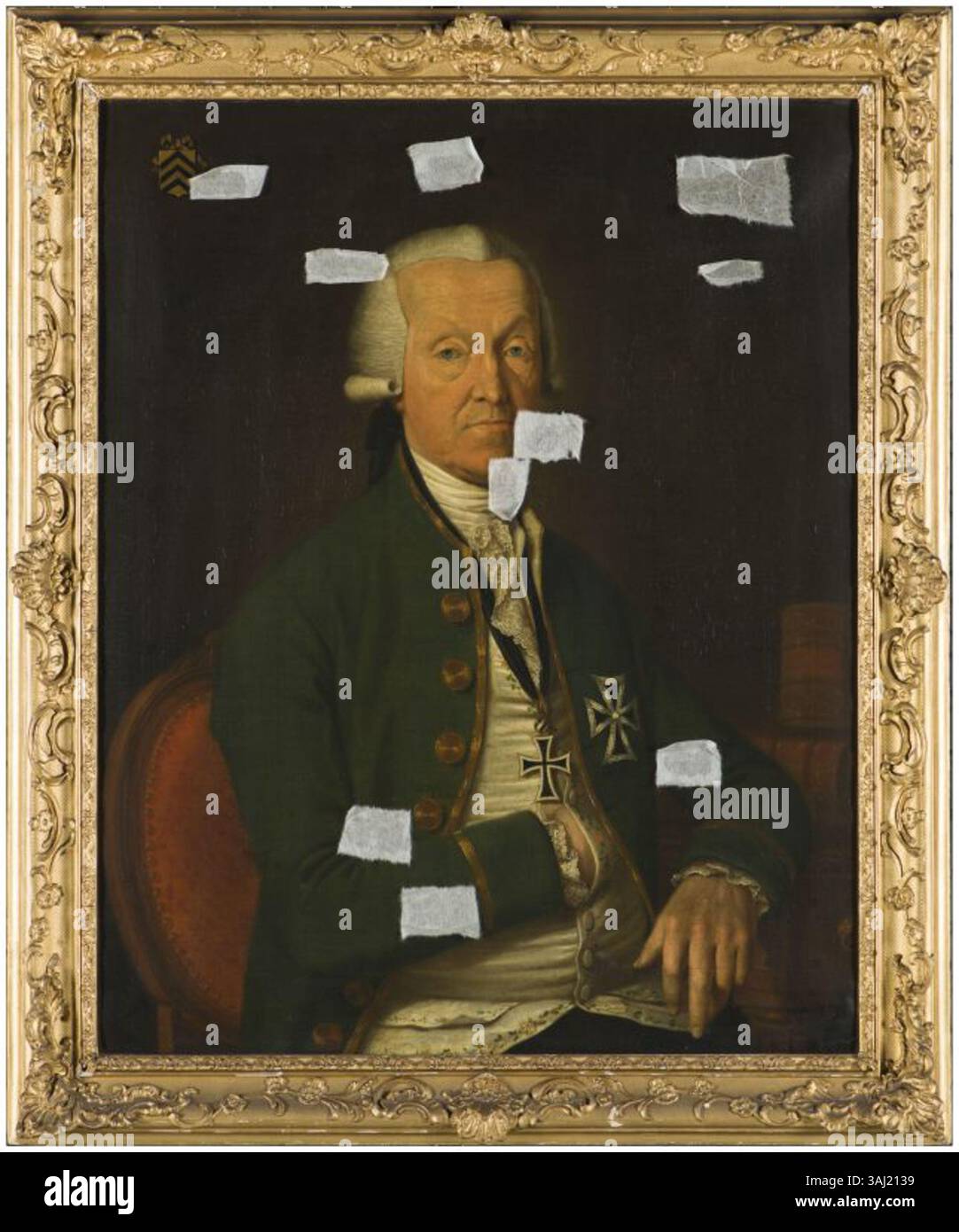 Anonymous portrait of Coenraad Willem baron van Haersolte, painted in ...