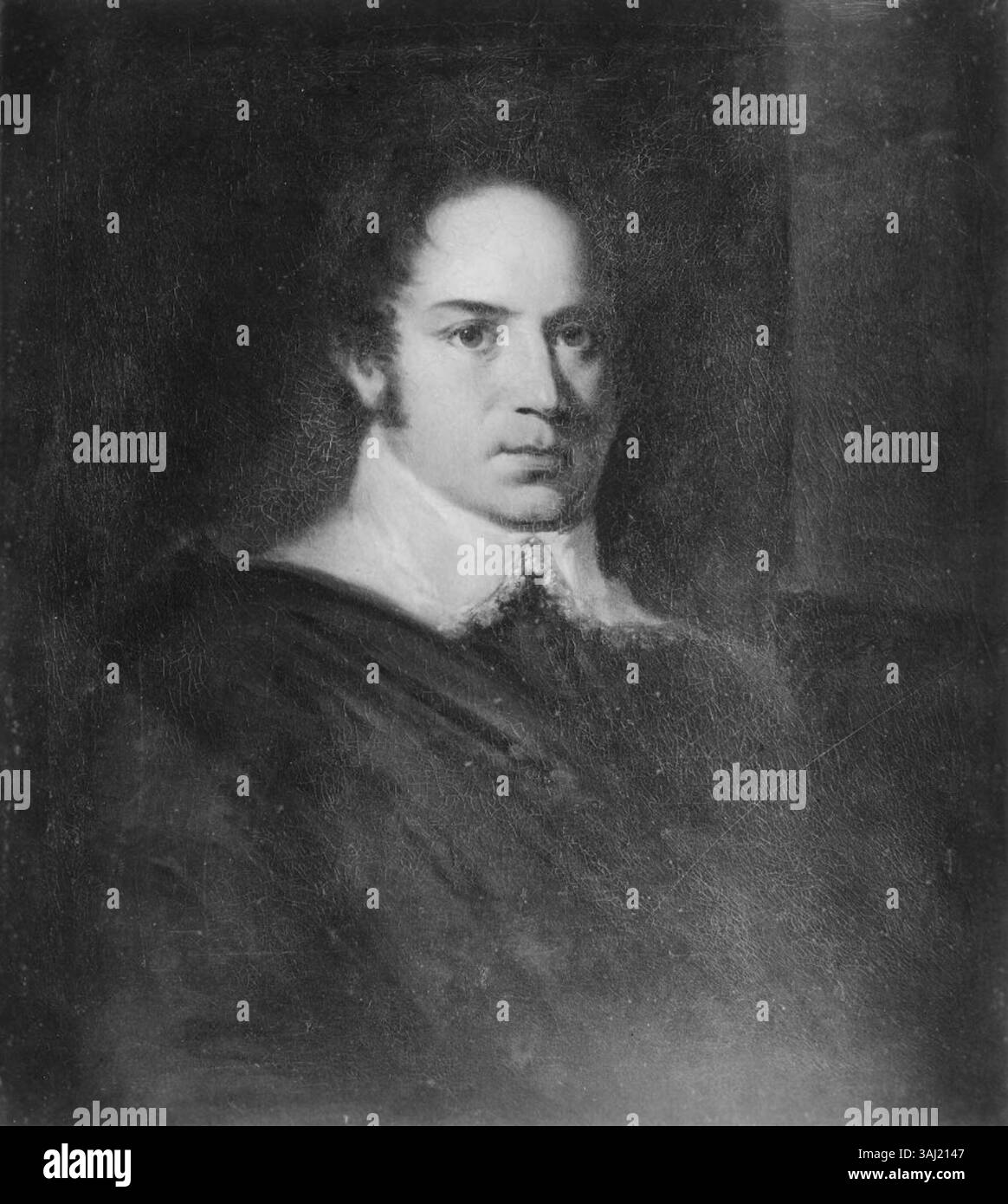 Portrait of Carl Johan Fahlcrantz (1774-1861), a Swedish artist ...