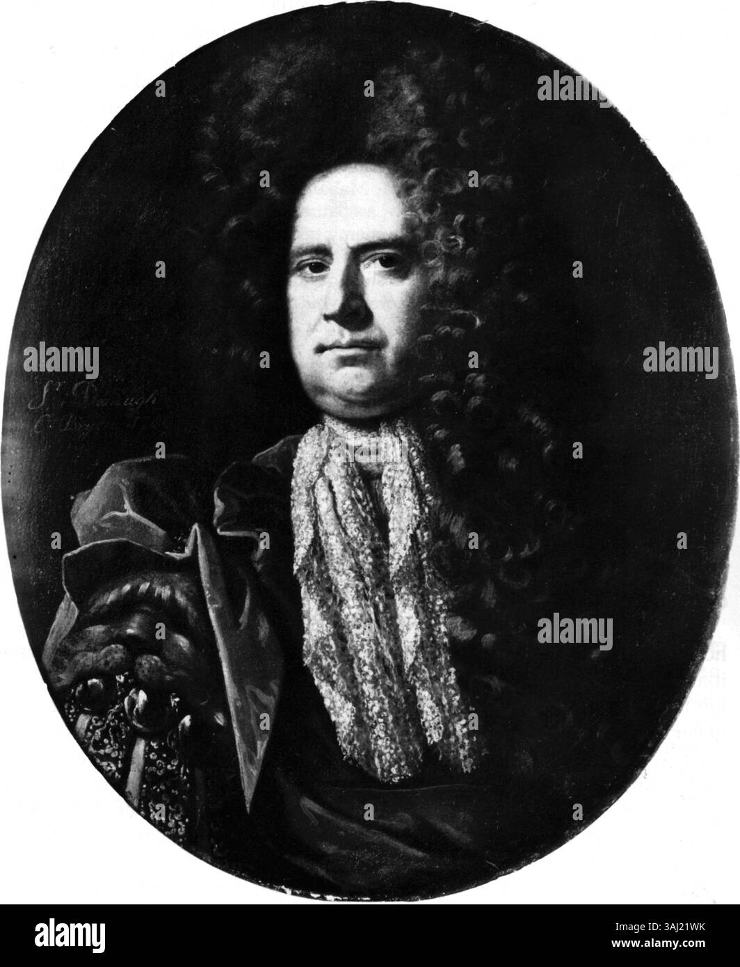 Portrait of Donat O'Brien, 1st Baronet, painted in the early 18th ...