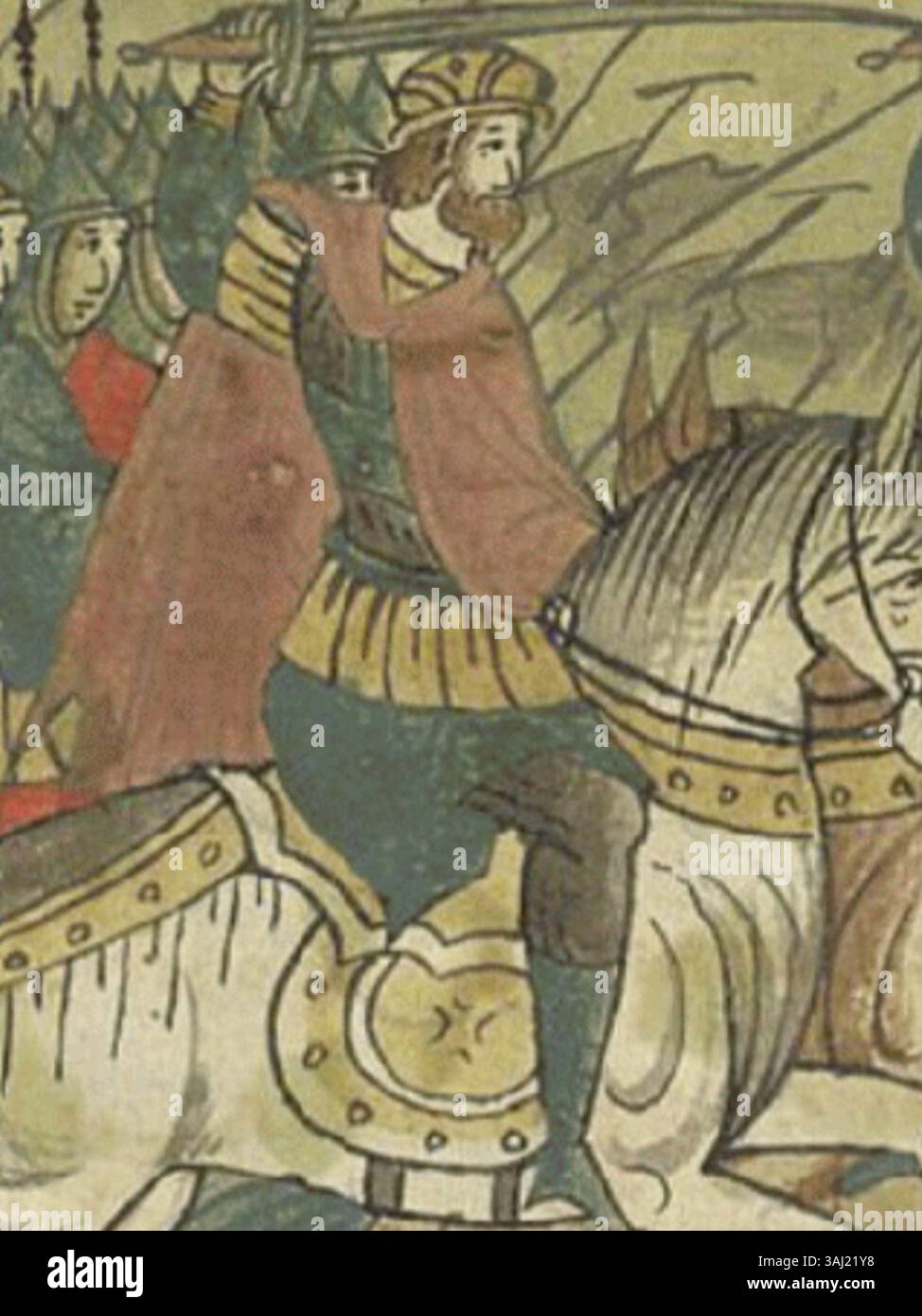 This illustrated manuscript from the 1560s-1570s features depictions of ...