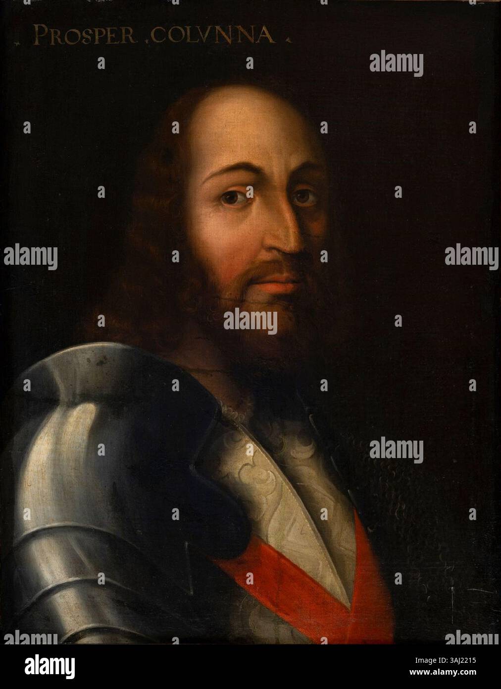 This 18th-century portrait depicts Duke Prospero Colonna (1452-1523), a ...
