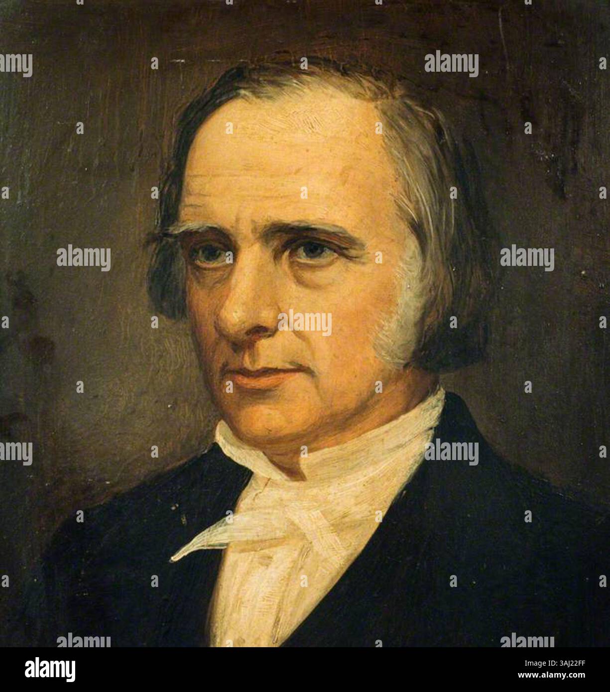 Portrait of Reverend Thomas Guthrie (1803-1873), a preacher and ...