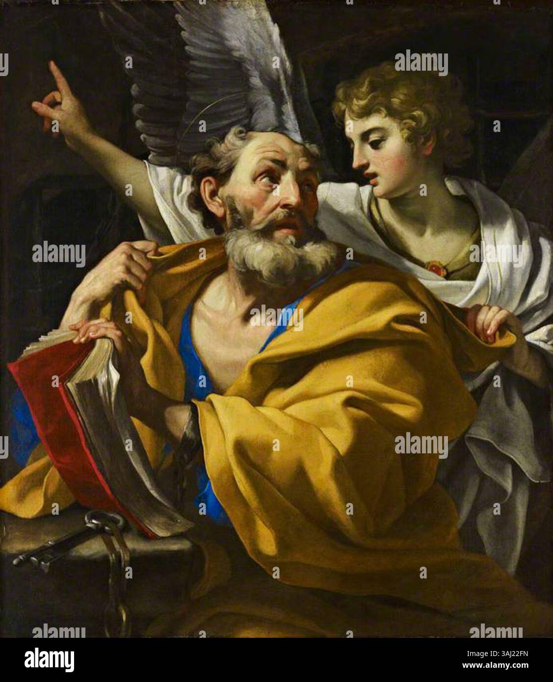 The Deliverance of Saint Peter is a 17th-century oil painting by the ...