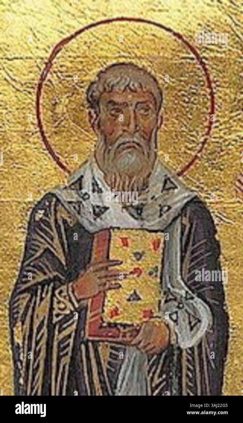 This 10th or 11th-century Byzantine manuscript, part of the Menologion ...