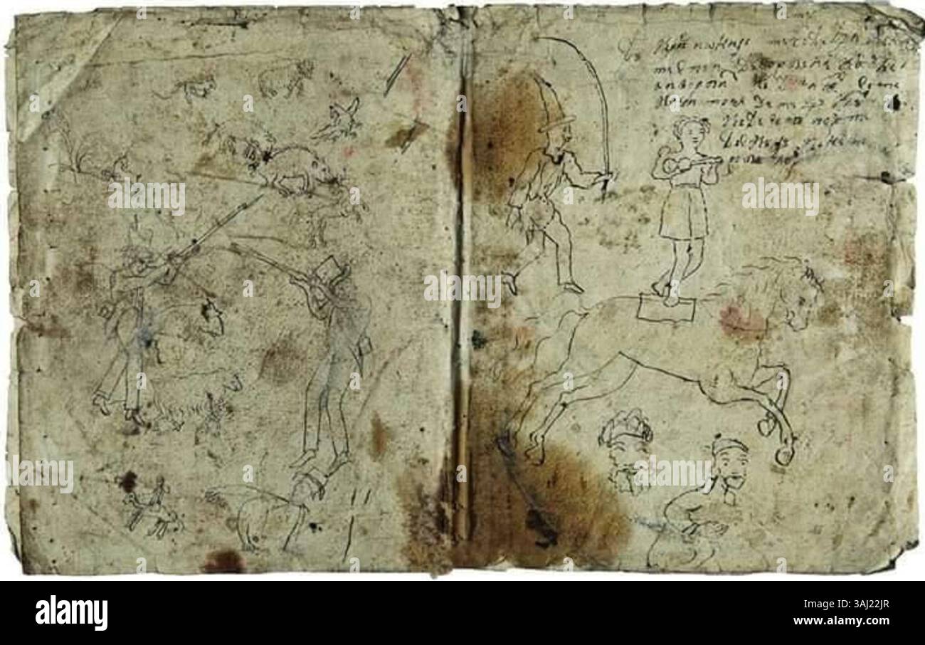 'Copertile primului caiet de desen' by Gheorghe Tattarescu depicts the ...