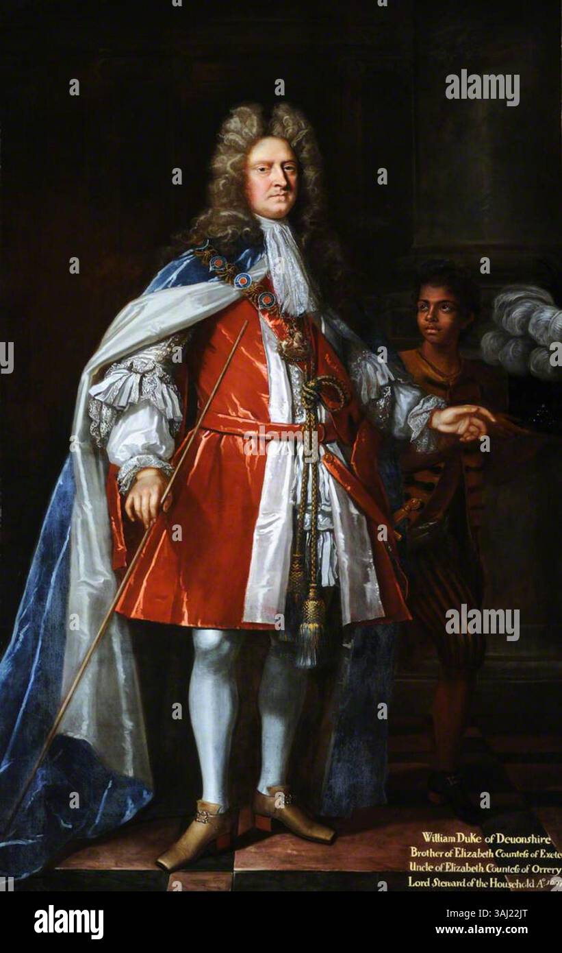 John Closterman’s portrait of William Cavendish, 1st Duke of Devonshire ...