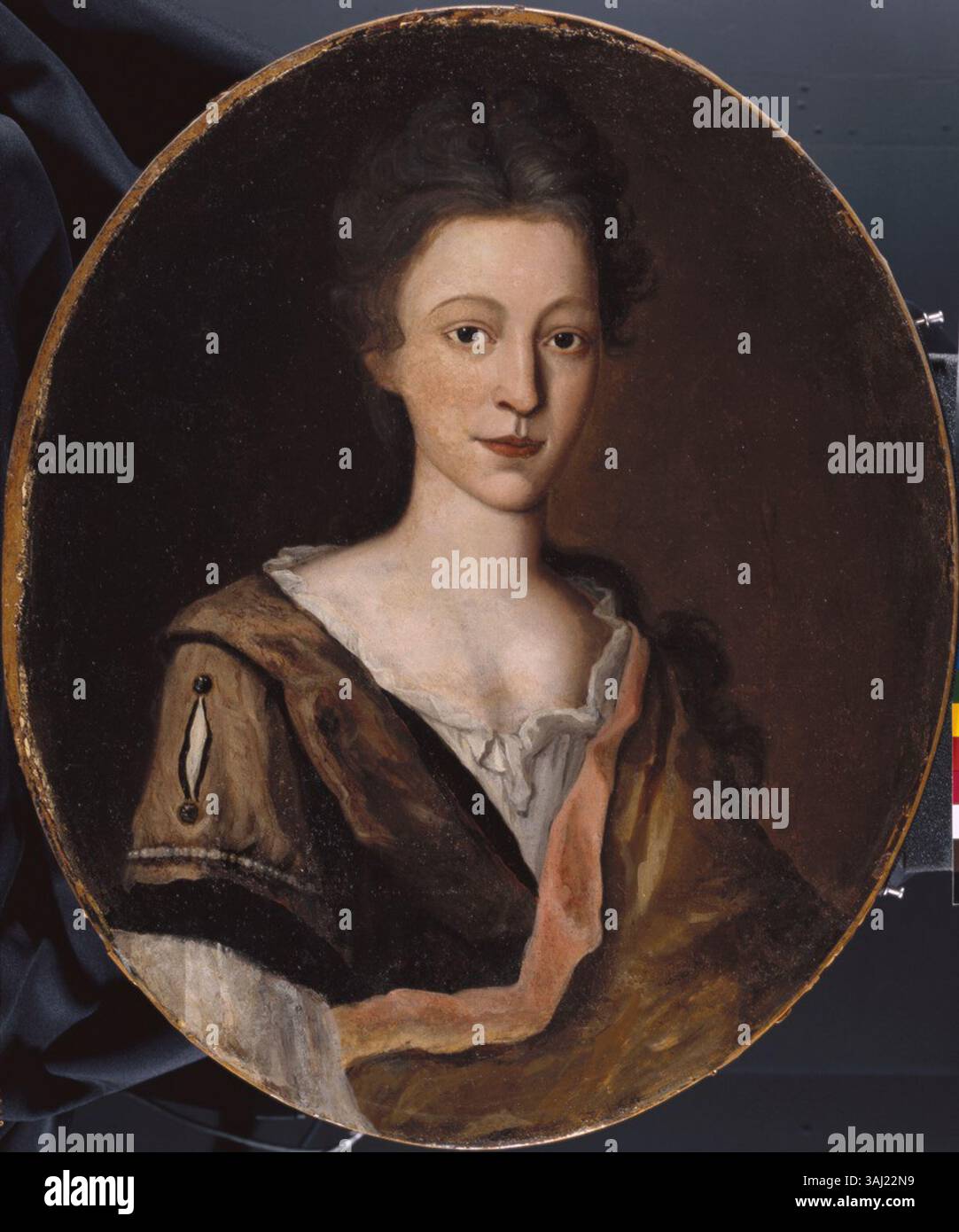 This circa 1705 portrait shows Mary Winthrop Livingston, capturing her ...