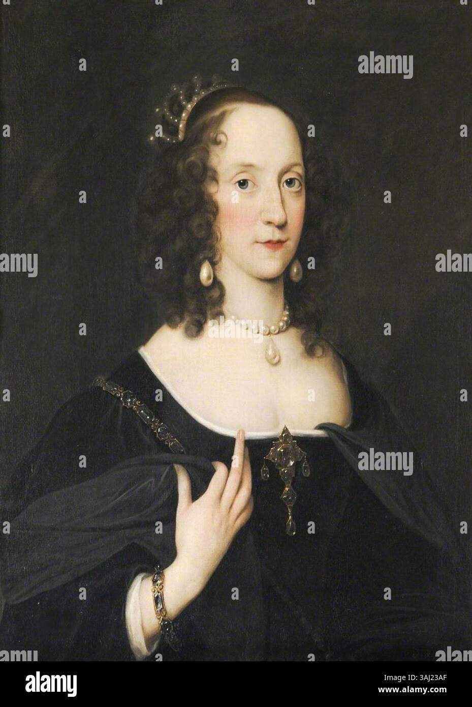 This English portrait, dating circa 1650, is thought to depict Anne ...