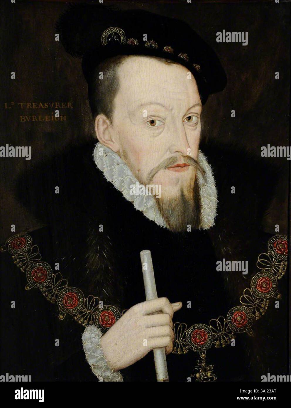 This portrait of Thomas Radcliffe, 3rd Earl of Sussex, was painted ...