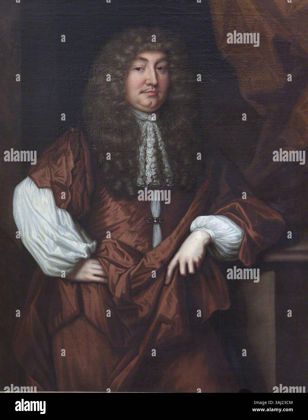 Attributed to Ralph Cole, this 17th-century portrait depicts Sir ...