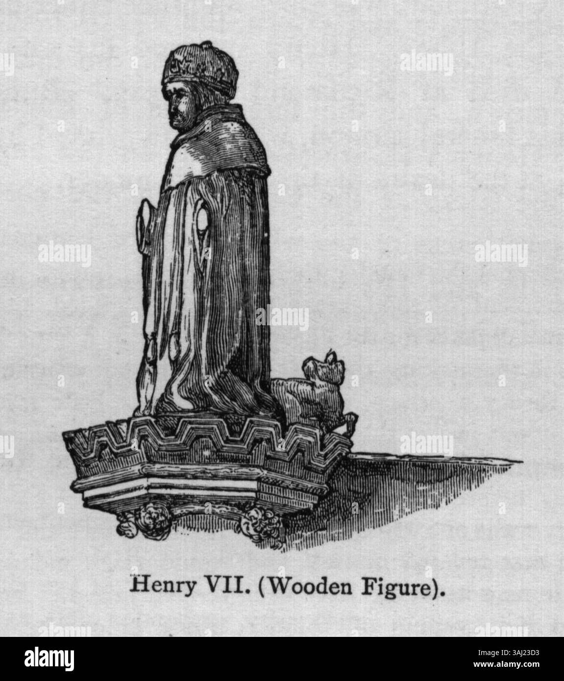 An illustration from Augustus Hare’s 'Walks in London' depicting a ...