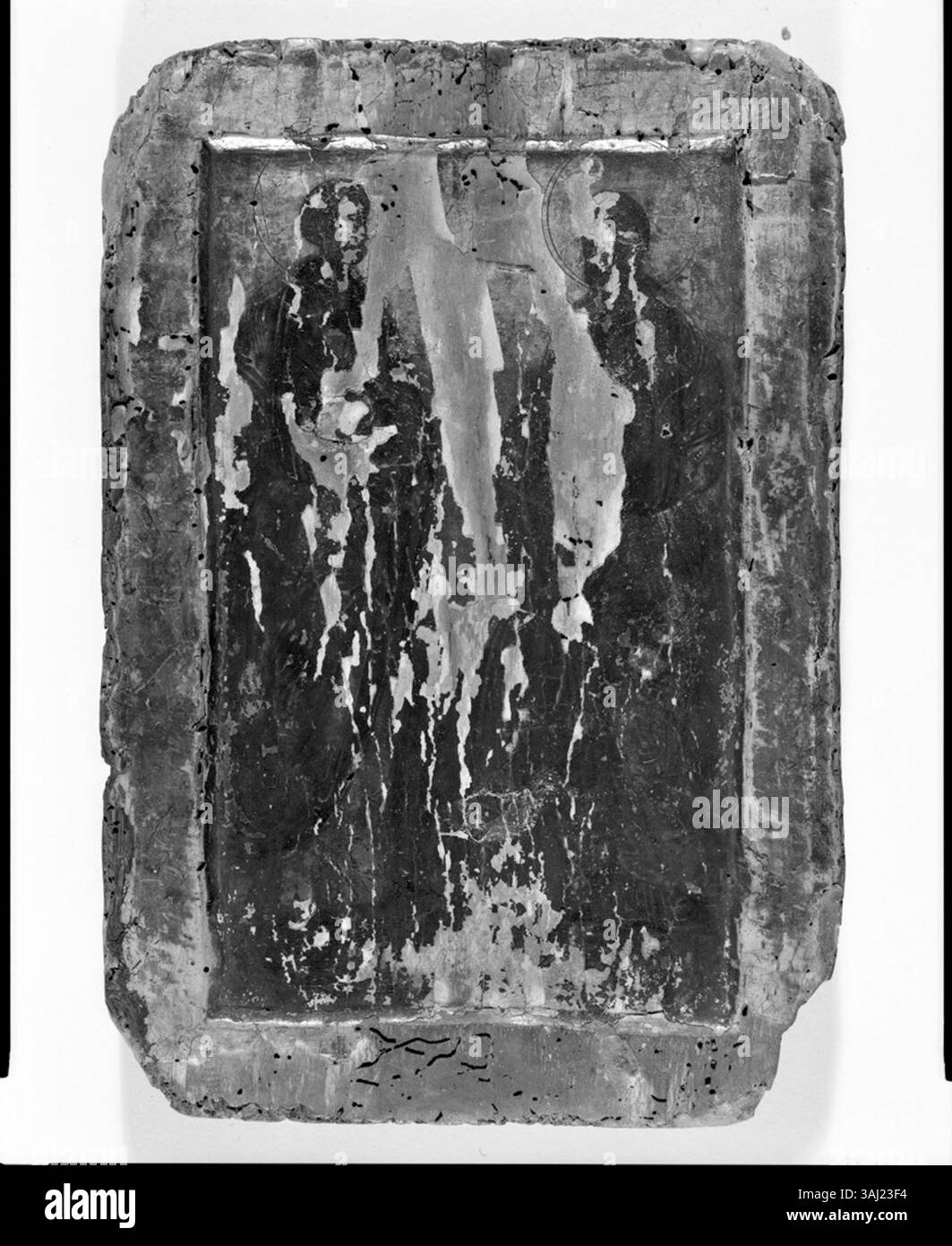 This circa 1400 painting of Two Bishop Saints, housed at the Fogg ...