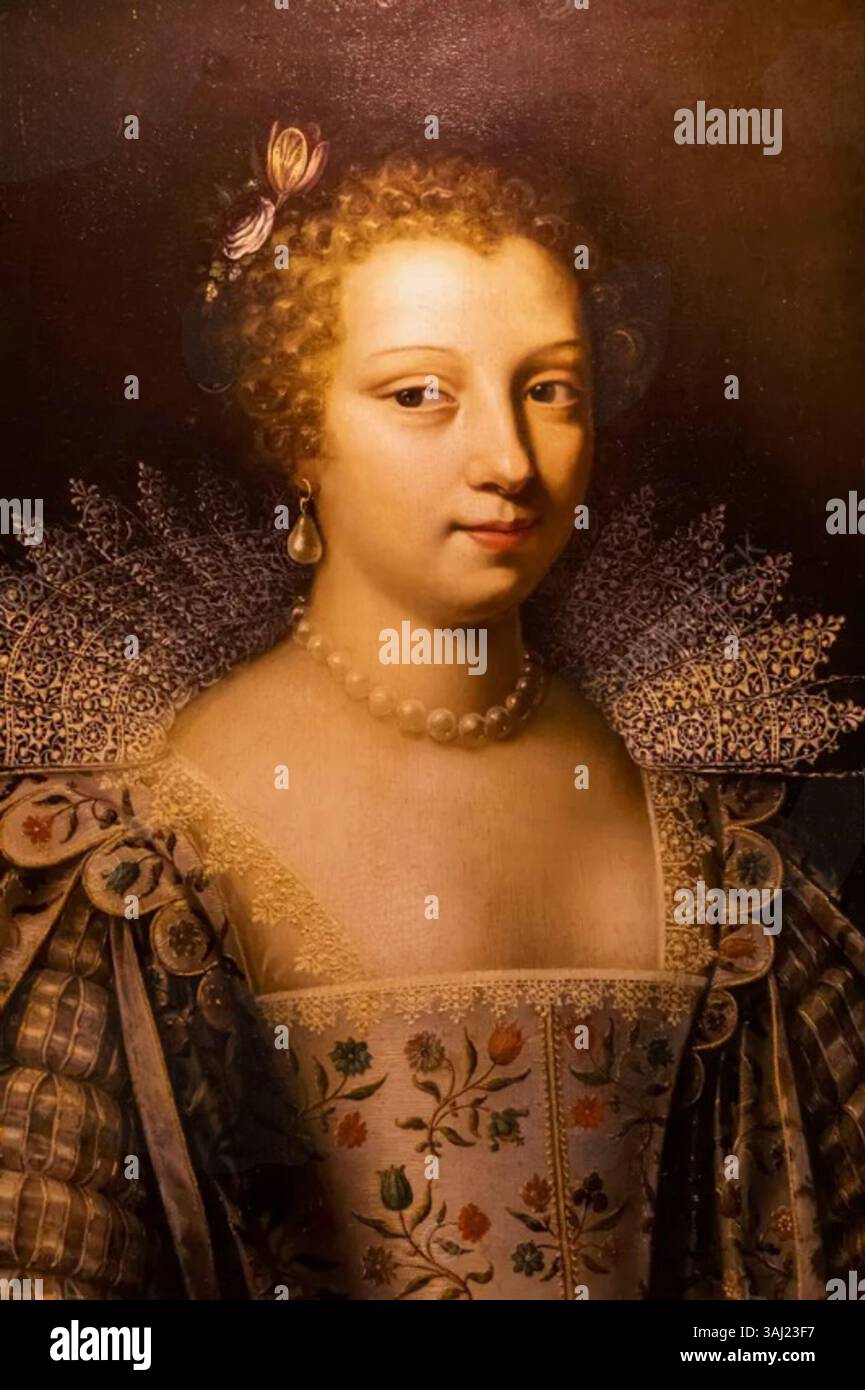 This 17th-century portrait of Marguerite de Valois, painted by an ...