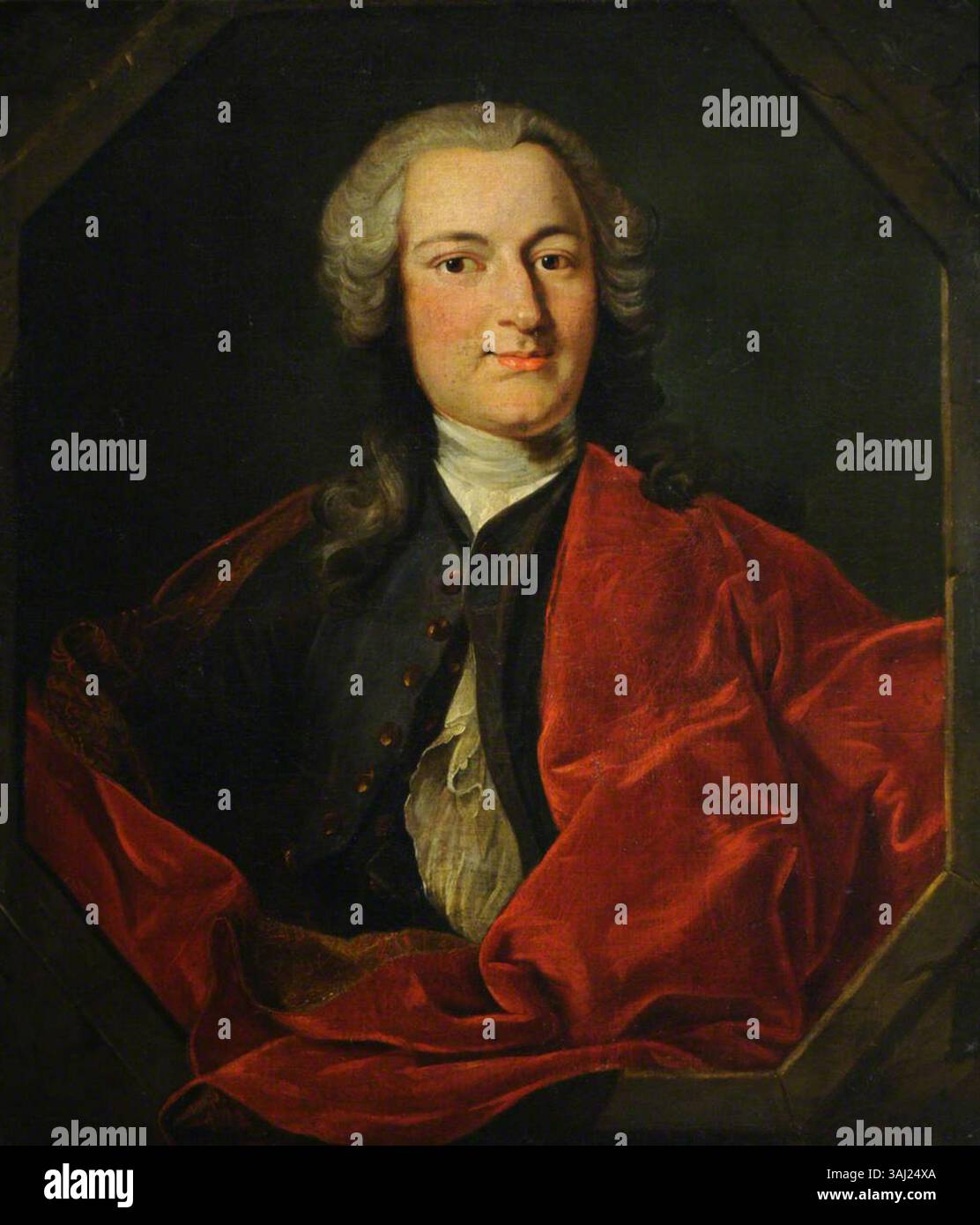 A portrait of Sir Rowland Winn, 4th Baronet (1706-1765), painted between 1700 and 1799. However ...