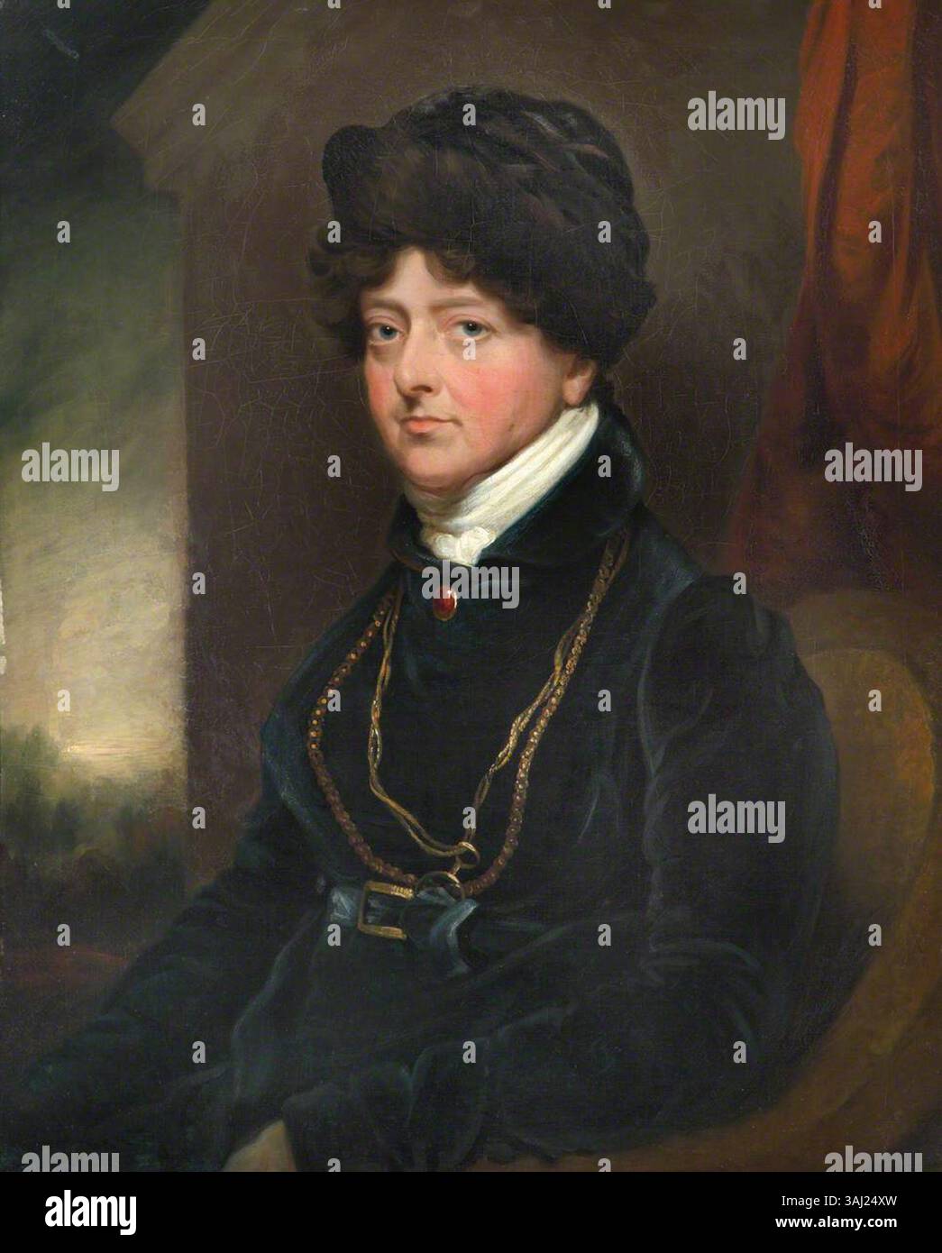 Charlotte Hale, Countess of Onslow (d.1819), is portrayed in an 1813 ...