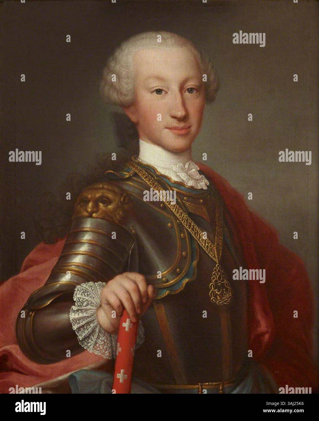 A portrait of Victor Amadeus III, King of Sardinia (1726–1796), painted ...