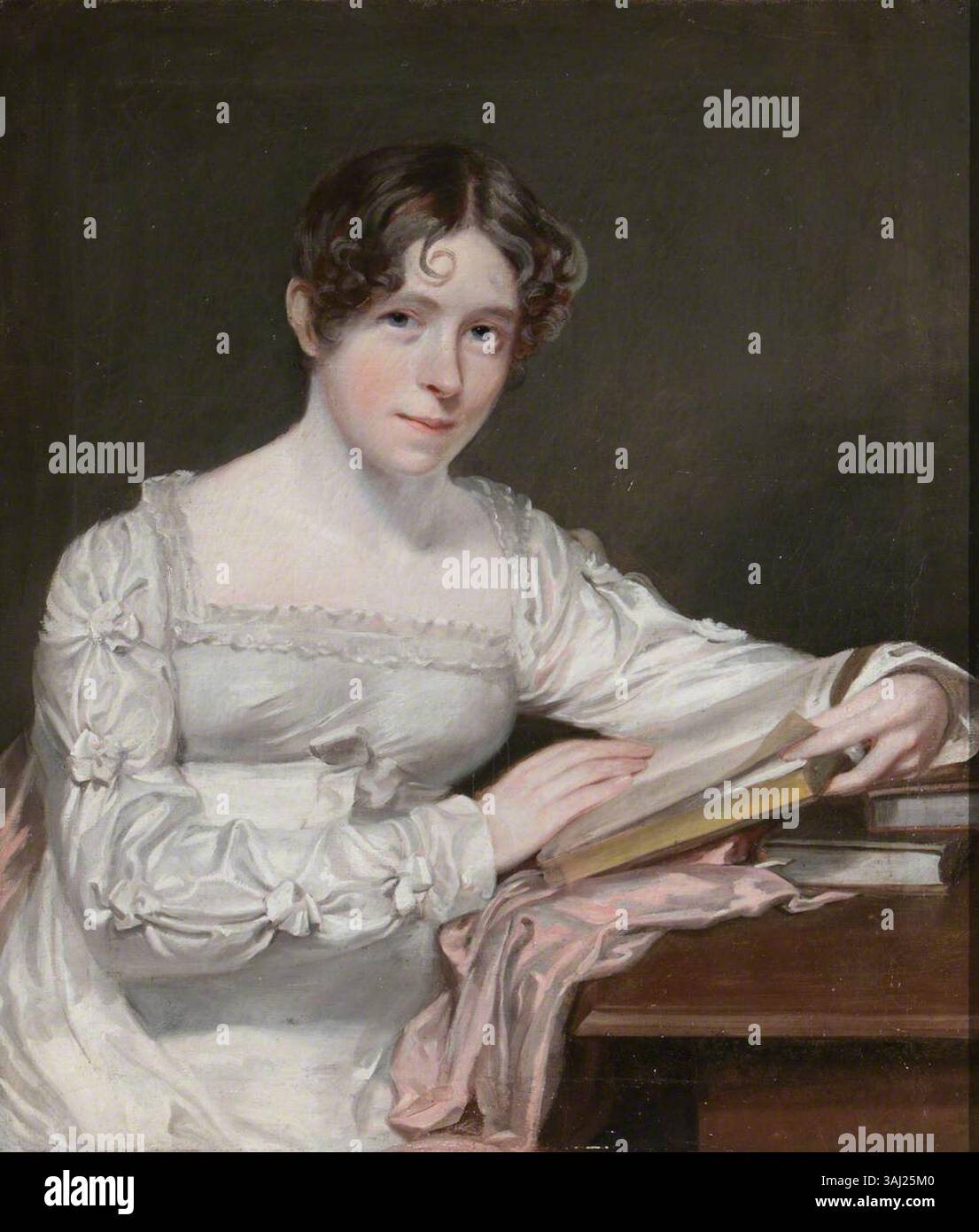 This 1820s British portrait features Maria Dorothea Whitmore, later Mrs ...