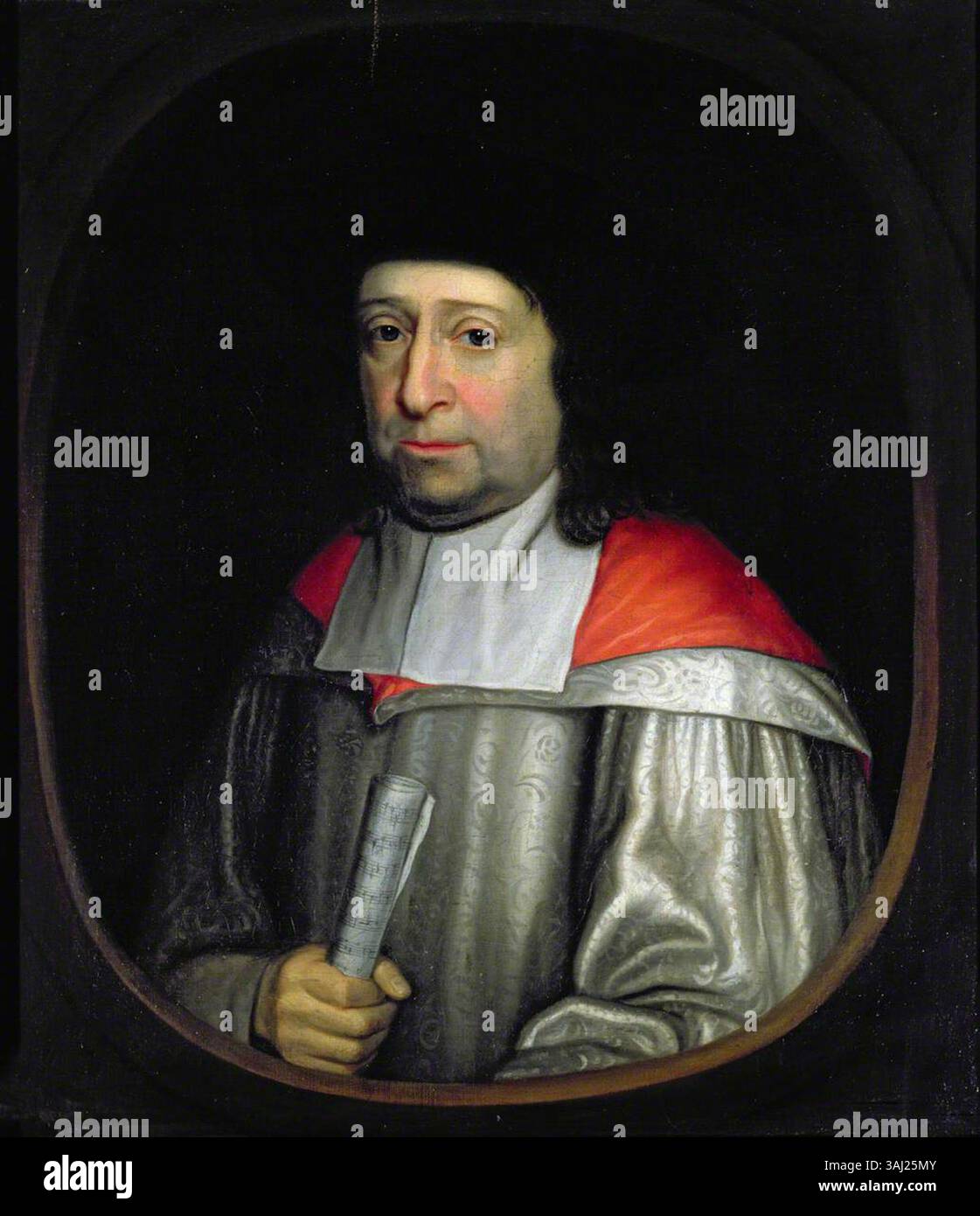 This 17th-century portrait of Christopher Gibbons, painted around 1664 ...