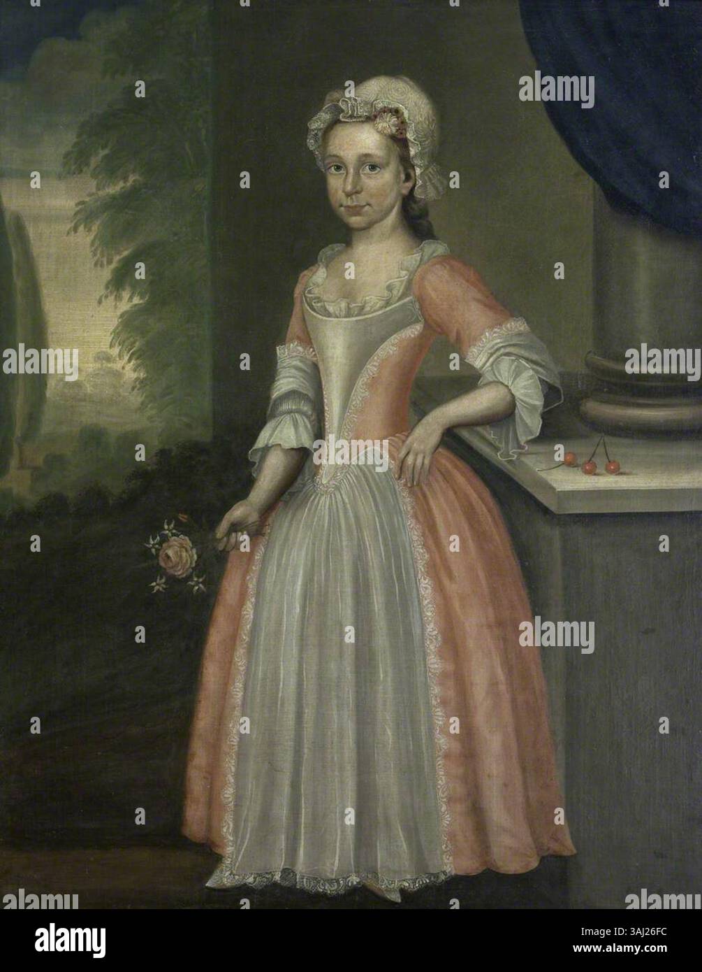 This portrait from the British (English) School, created between 1730 ...