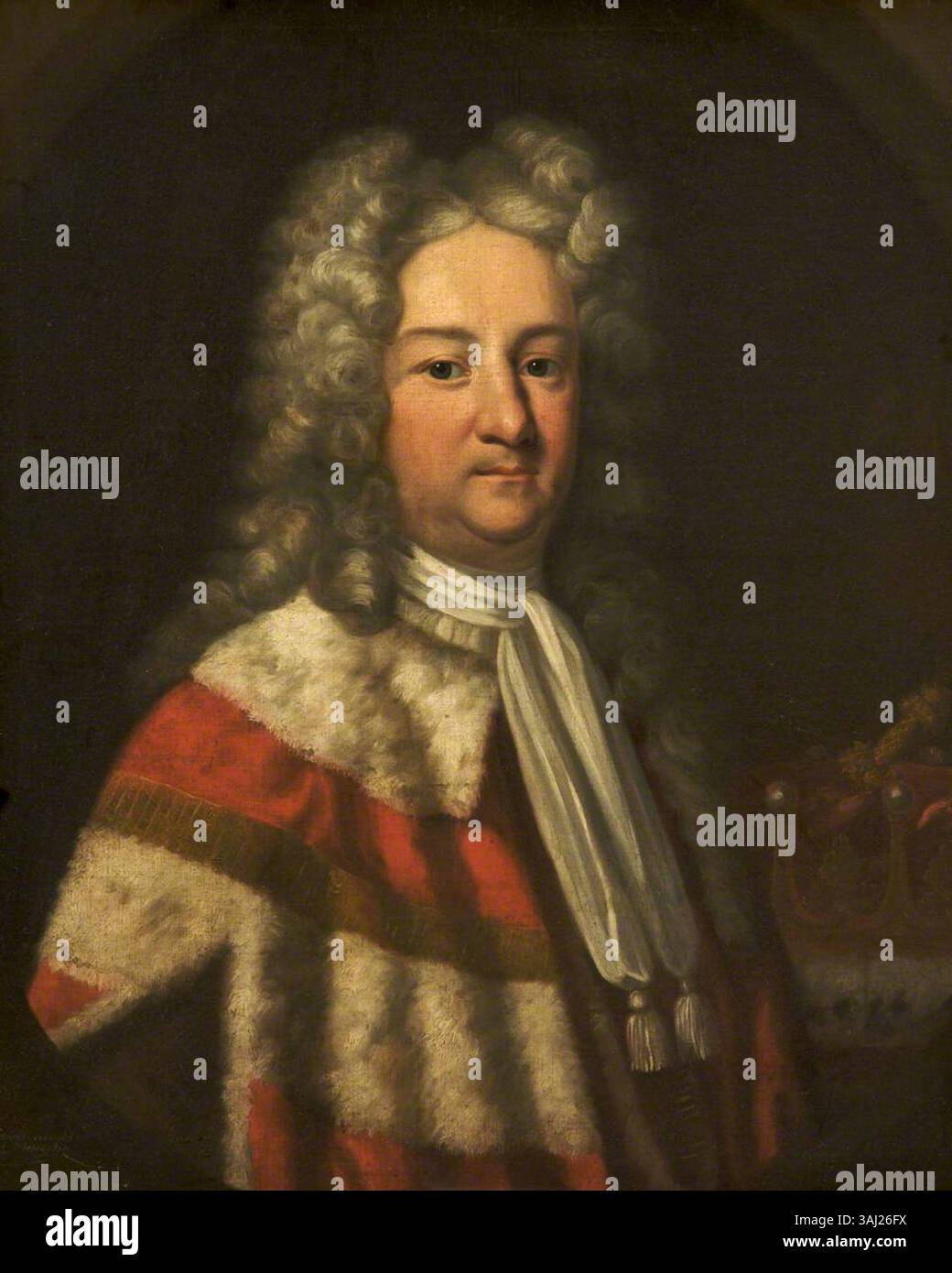 This portrait, painted in the 1720s, depicts George Booth, 2nd Earl of ...