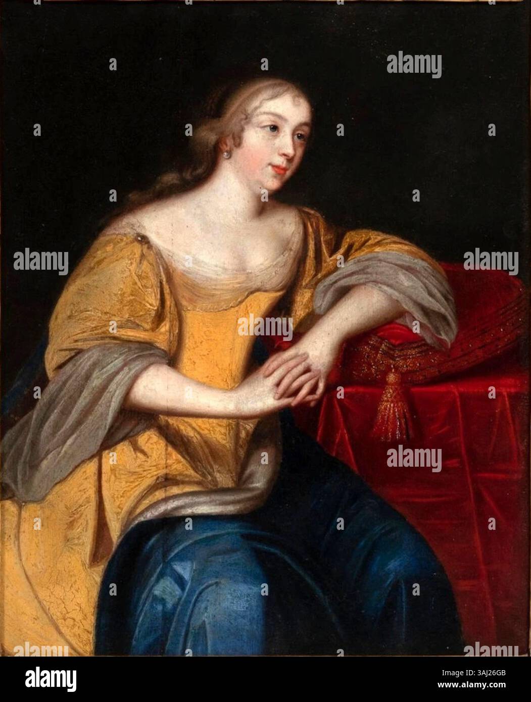 This 17th-century portrait, originally attributed to Bonne de Pons d ...