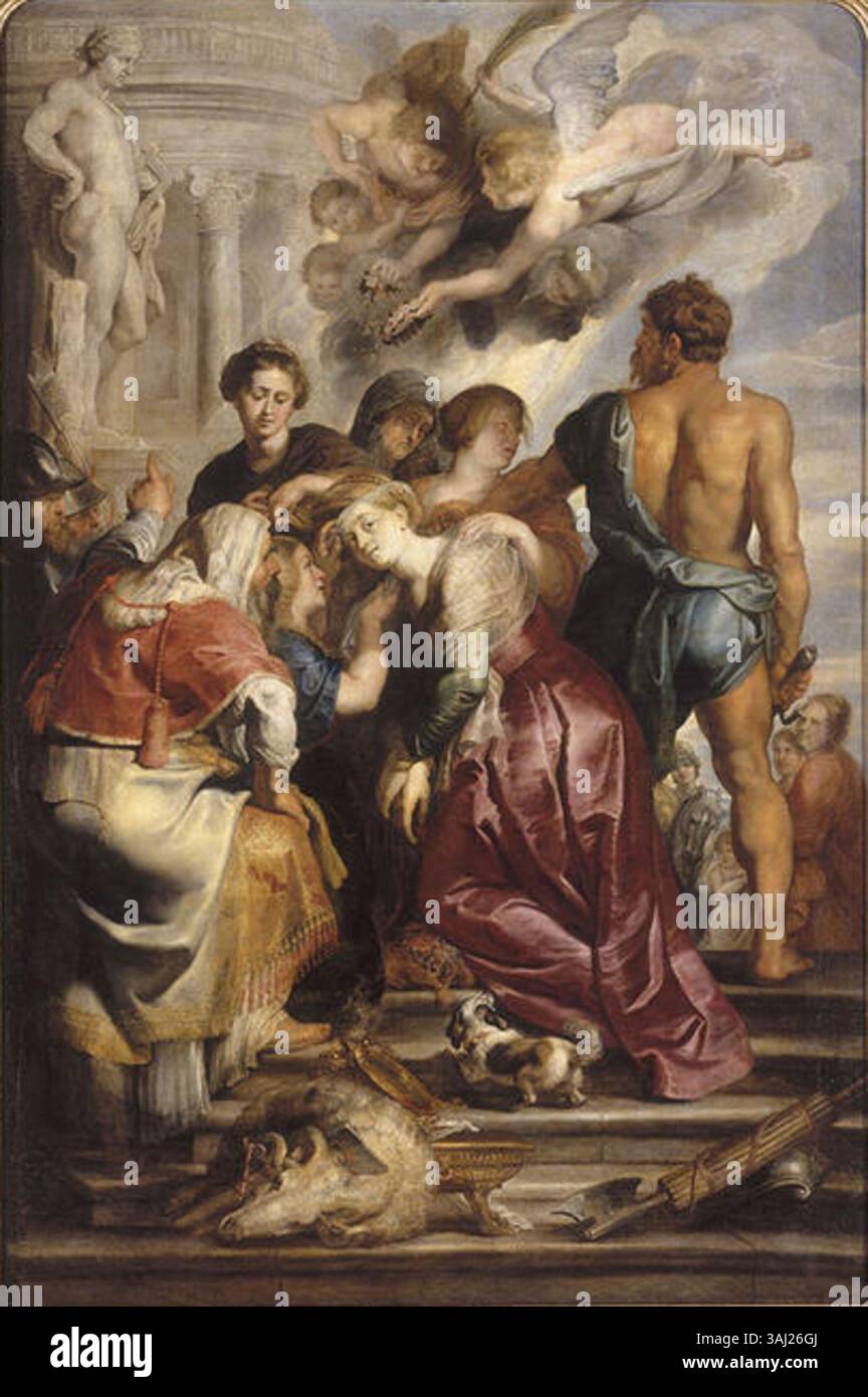 Peter Paul Rubens' 'Martyrdom of Saint Catherine of Alexandria ...
