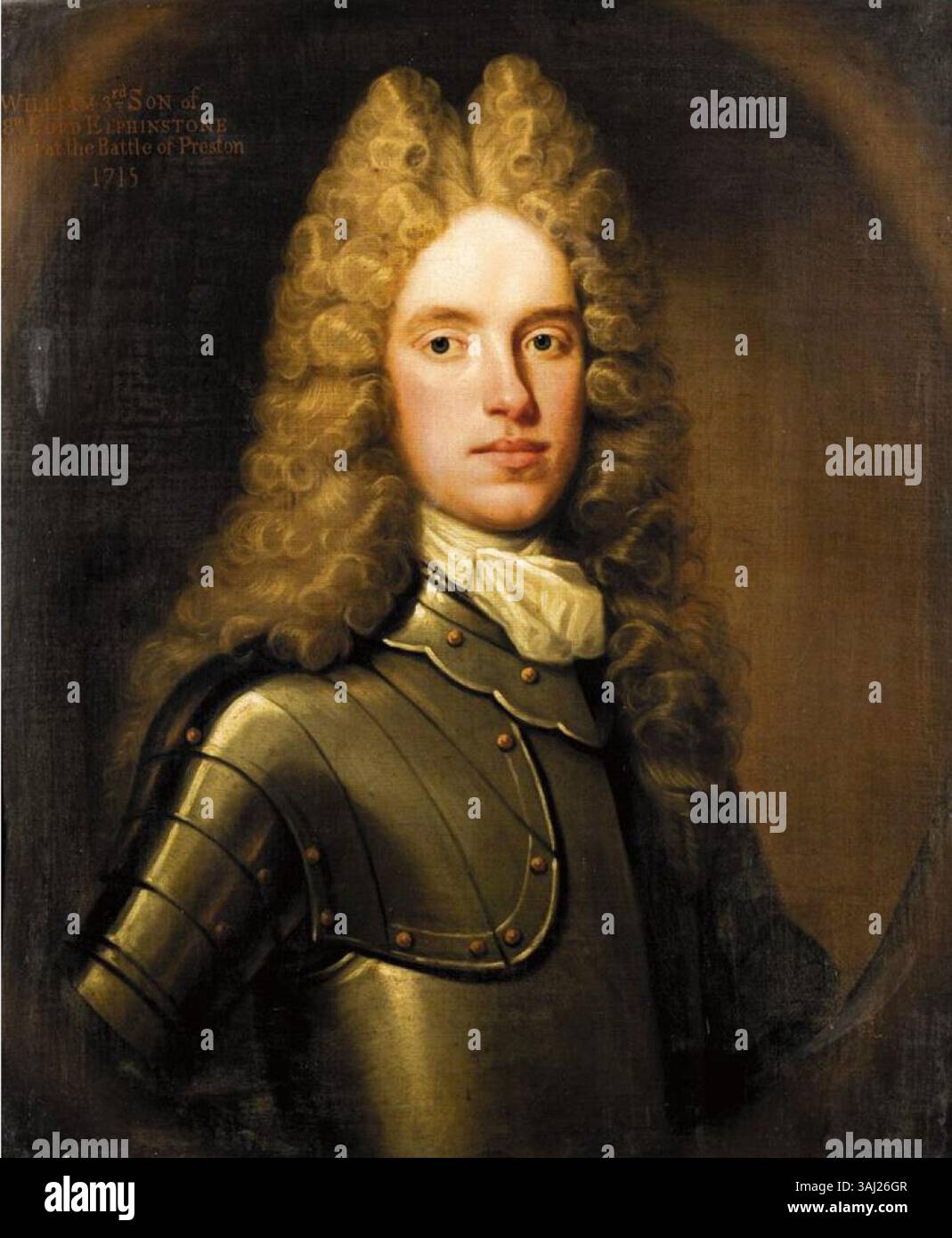 This portrait, painted by William Aikman in the 18th century, depicts ...