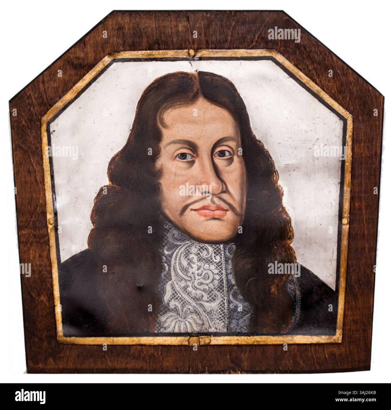 Portrait of Pastor Samuel Friedrich Lauterbach, who died in 1728. The ...