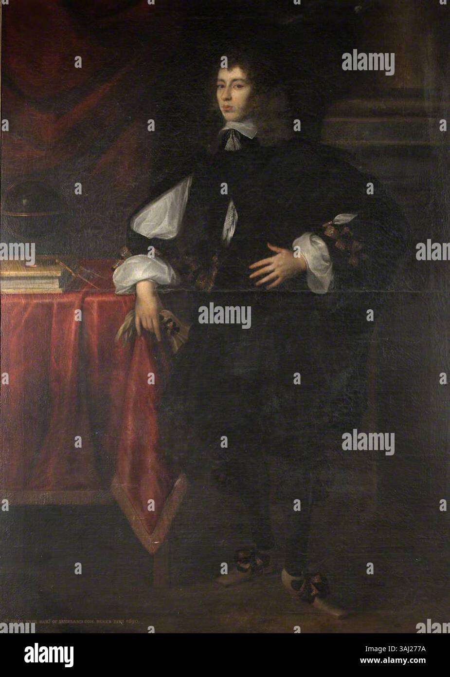 This portrait possibly depicts Sir Charles Yate (c.1634-c.1680) as a ...