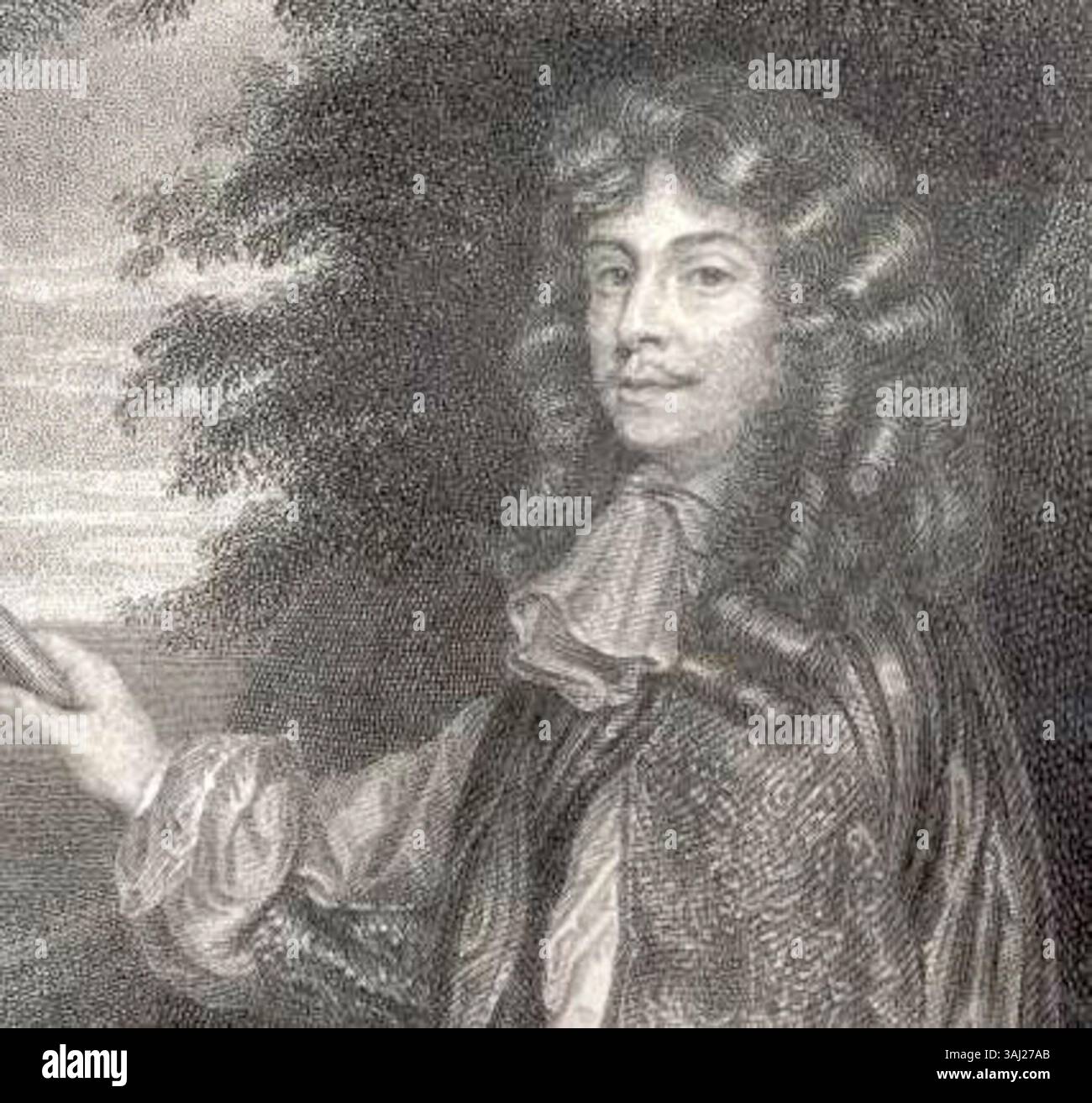 A portrait of David Leslie, Lord Newark, by Peter Lely, a renowned 17th ...