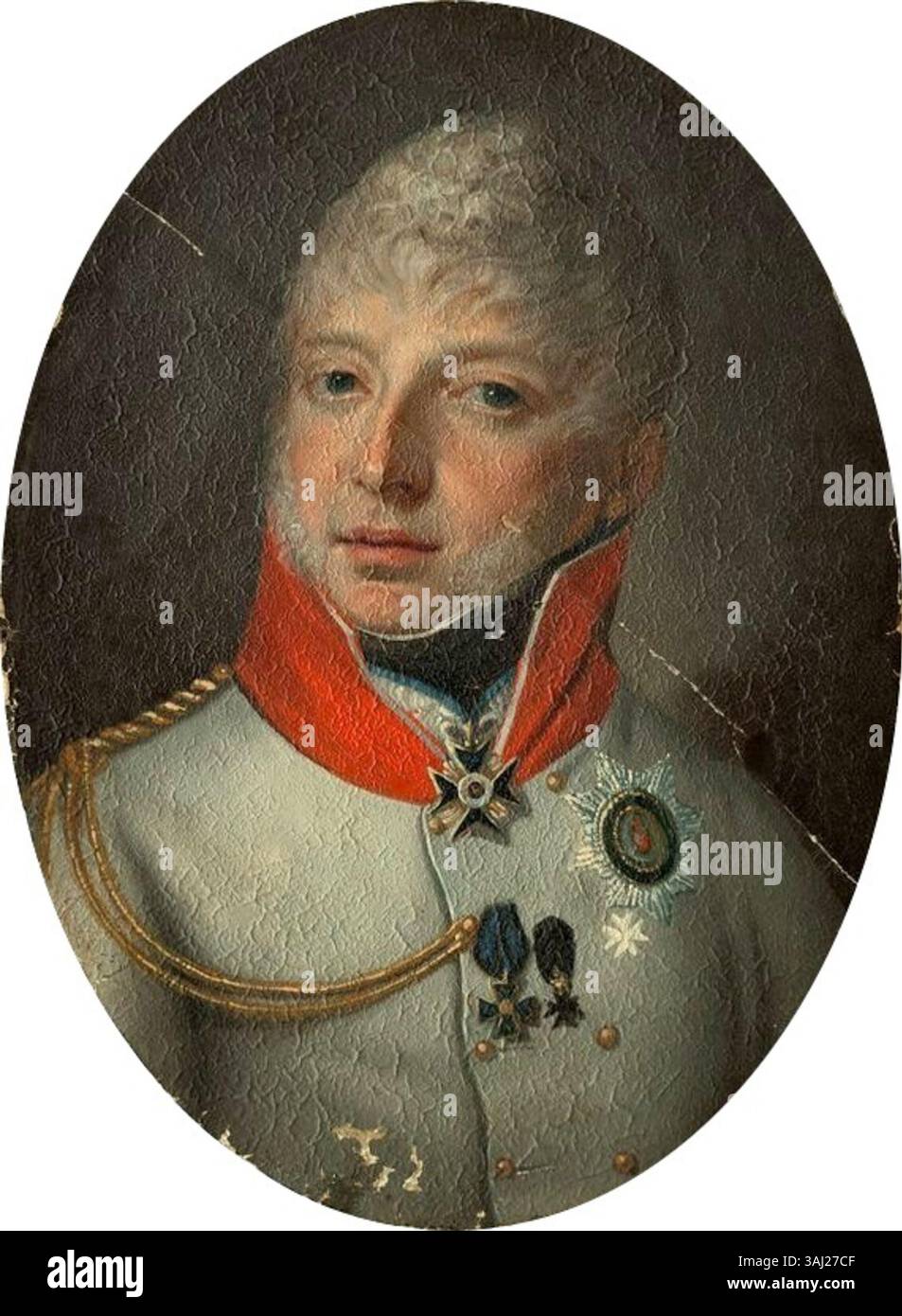Josef Peschke’s portrait of General Karol Morawski, created around 1801 ...