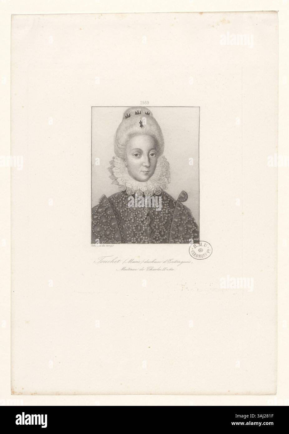 BOYER 990 is an intaglio print from the Boyer collection depicting ...