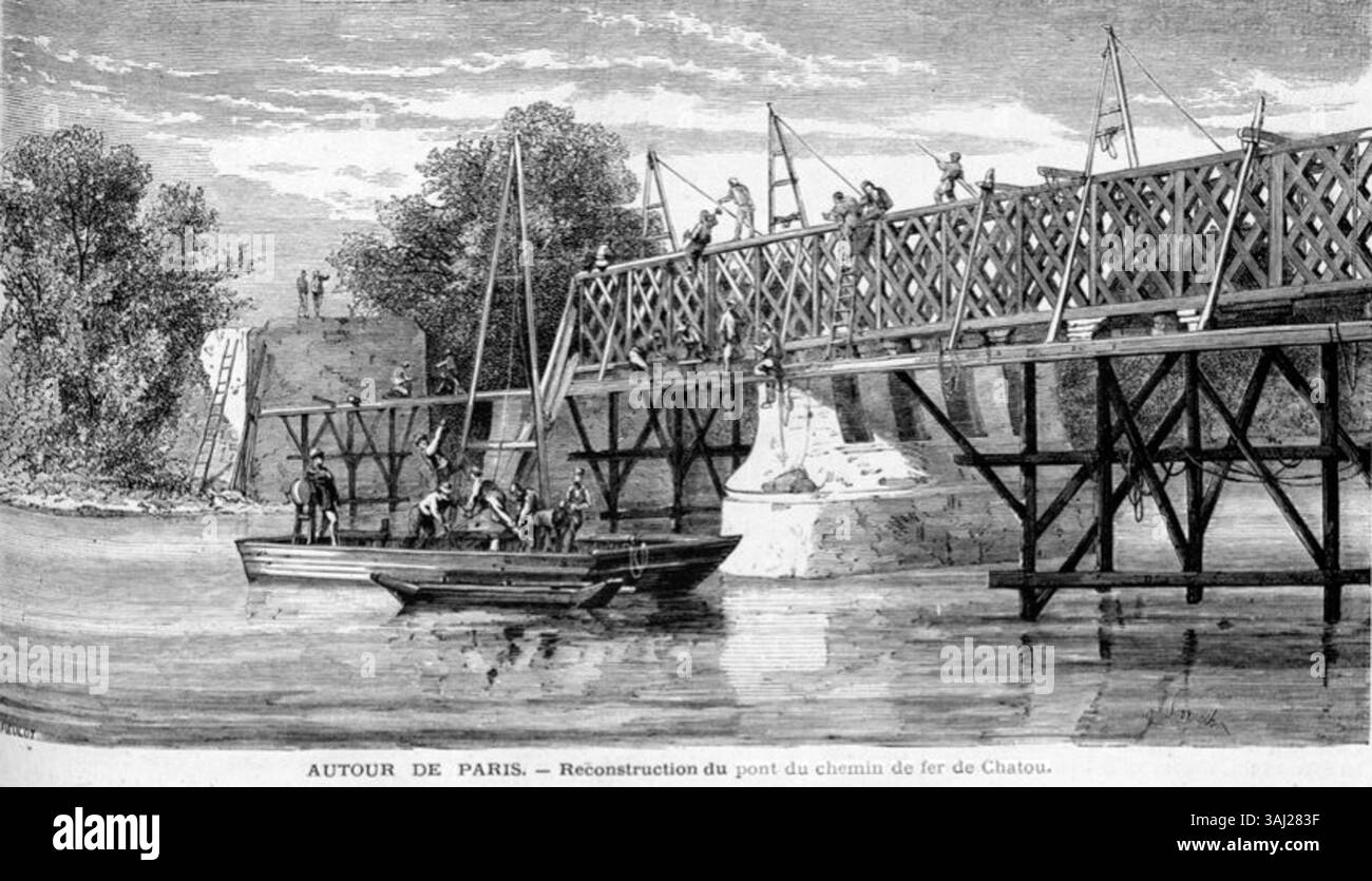 This 1871 drawing from 'Le Monde Illustré' depicts the provisional ...