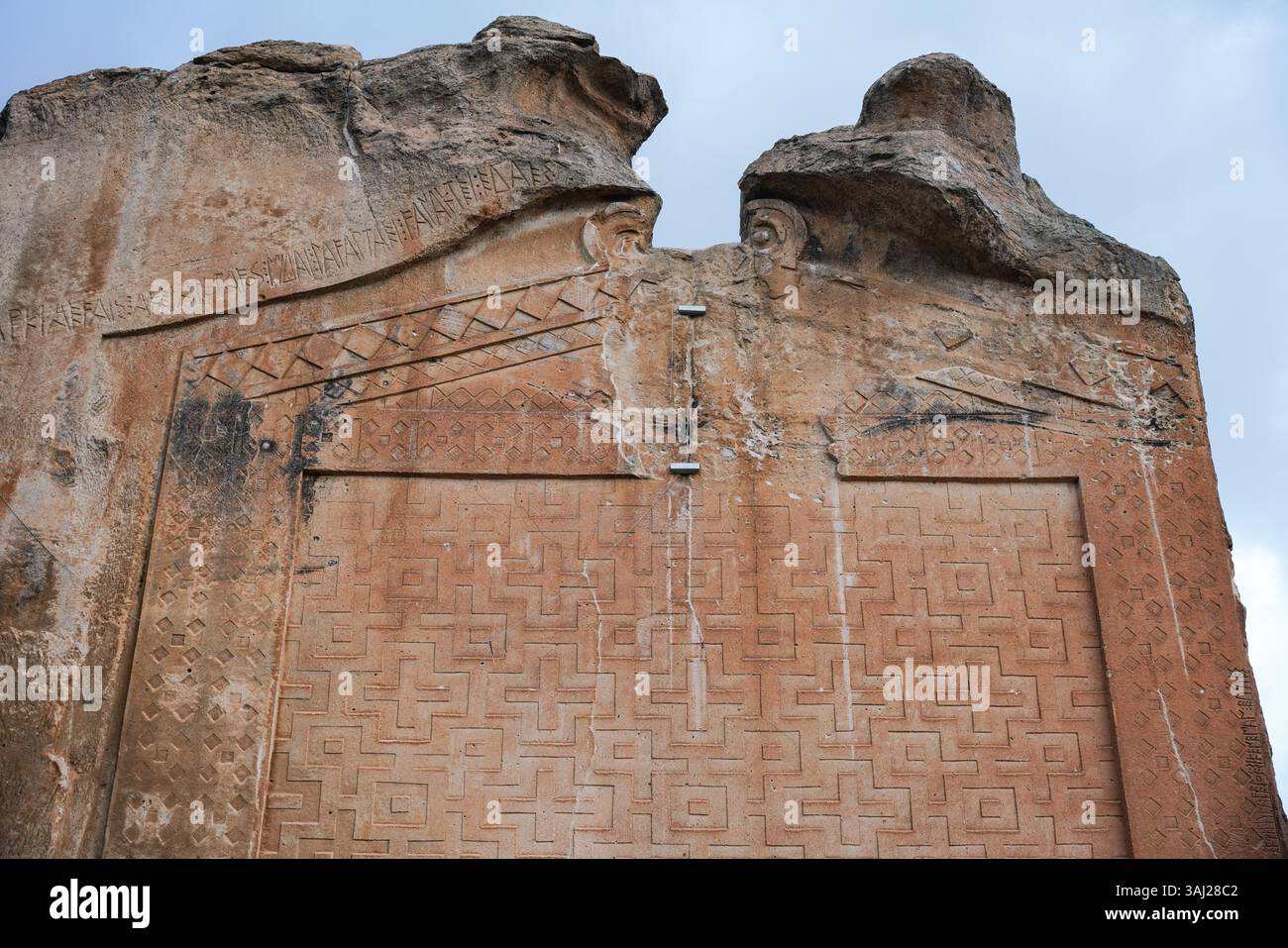 Midas Monument in Phrygian Valley, Eskisehir City, Turkiye Stock Photo ...