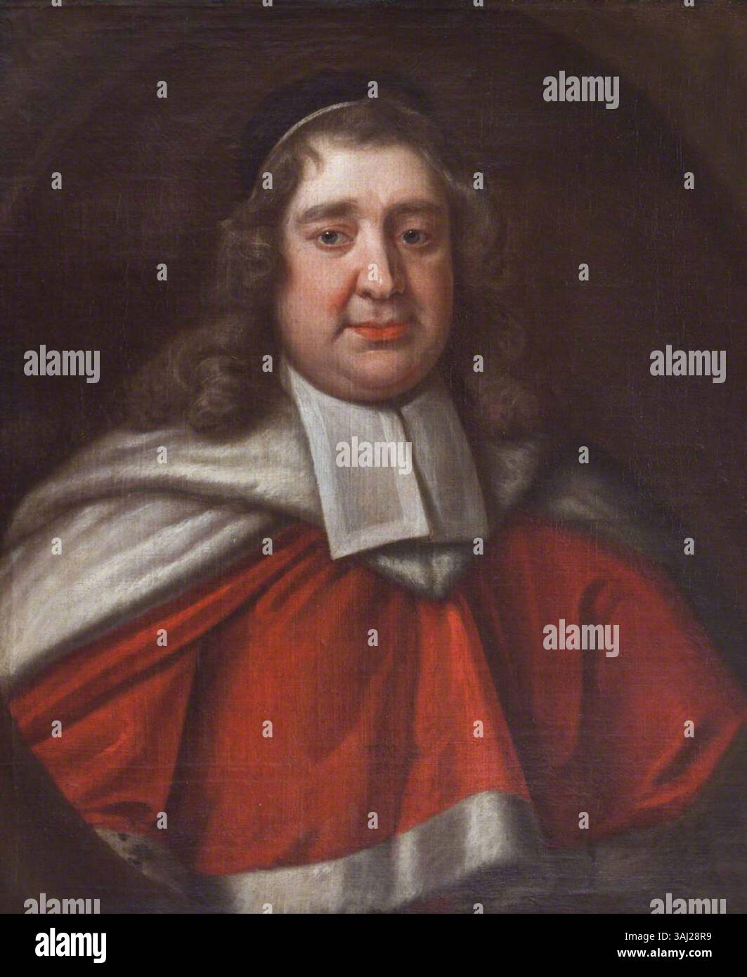This portrait of Chief Justice Sir Thomas Jones, painted between 1671 ...
