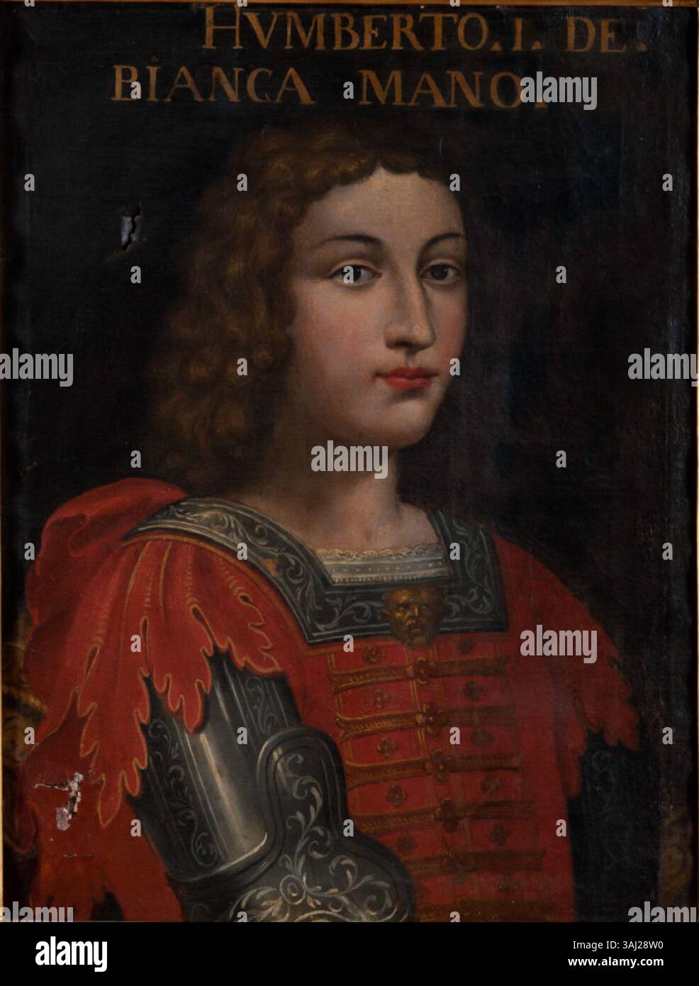 This 16th-century portrait depicts Count Humbert I of Savoy, known as ...