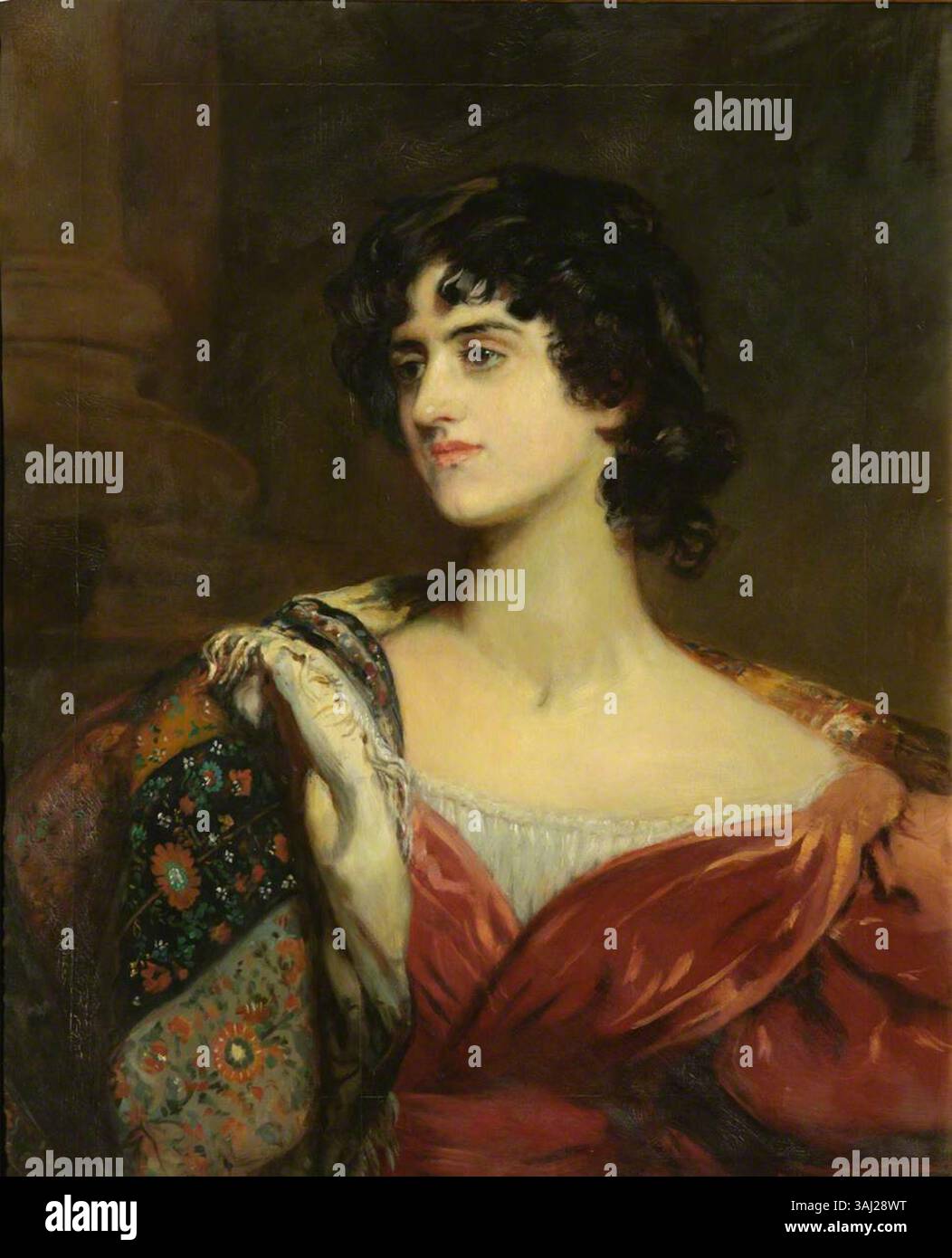 This portrait of Harriet, the second wife of the 4th Earl of Aberdeen ...
