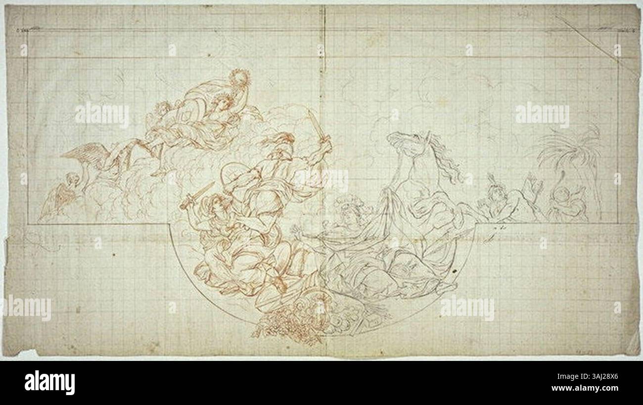 This anonymous drawing from circa 1680, based on Charles Le Brun's ...