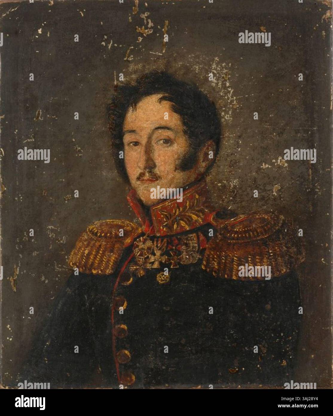This 1832 portrait of Ivan Nikolaevich Durnovo by an unidentified ...