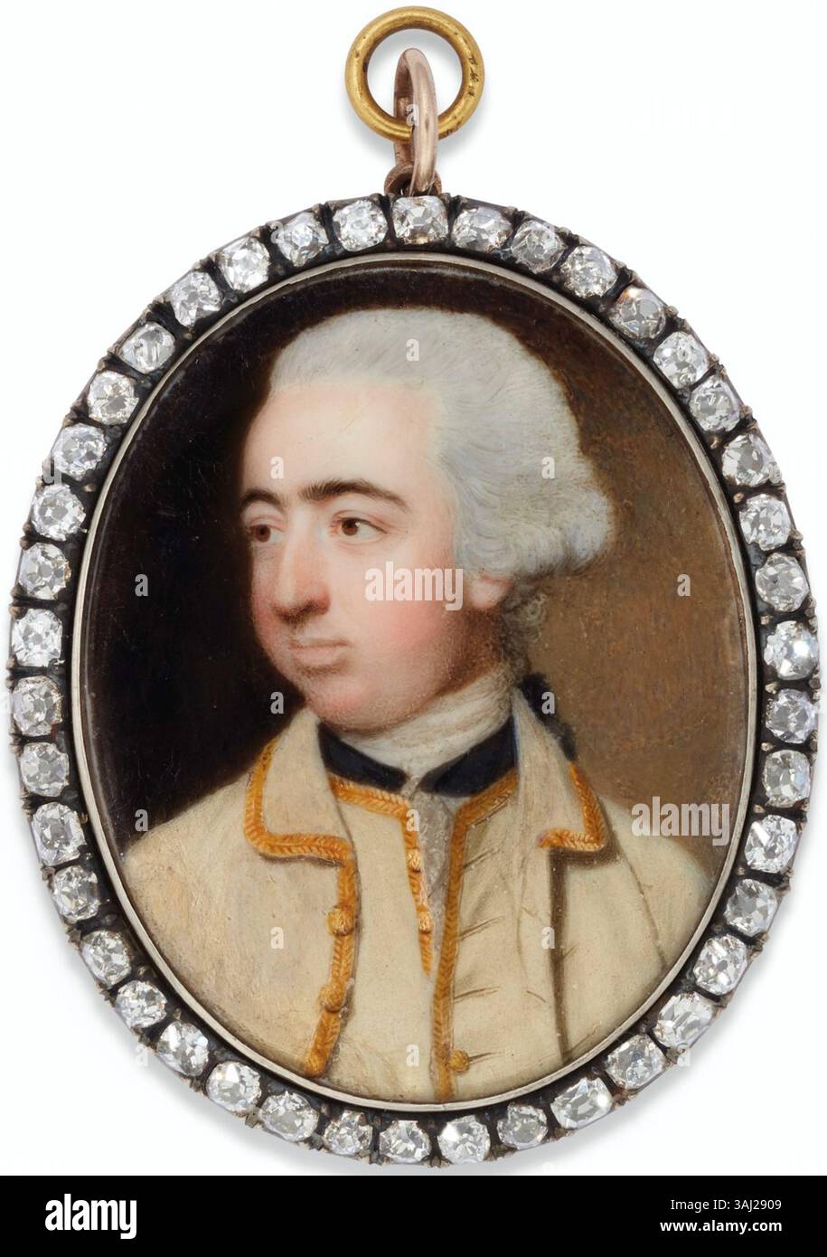 This 18th-century portrait, attributed to John Smart, depicts Henry de Burgh, the 12th Earl and ...