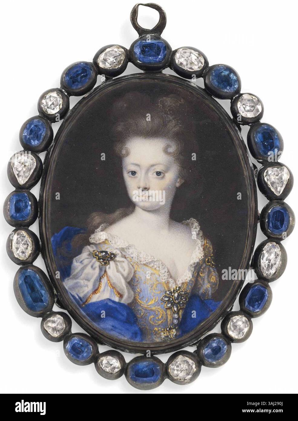 This 17th-century painting, attributed to Marie Duchatel, portrays Anna ...