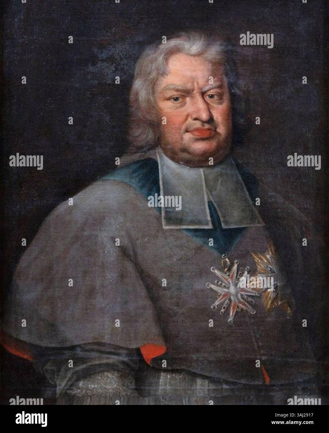 This 18th-century portrait represents Teodor Potocki, the Primate of ...